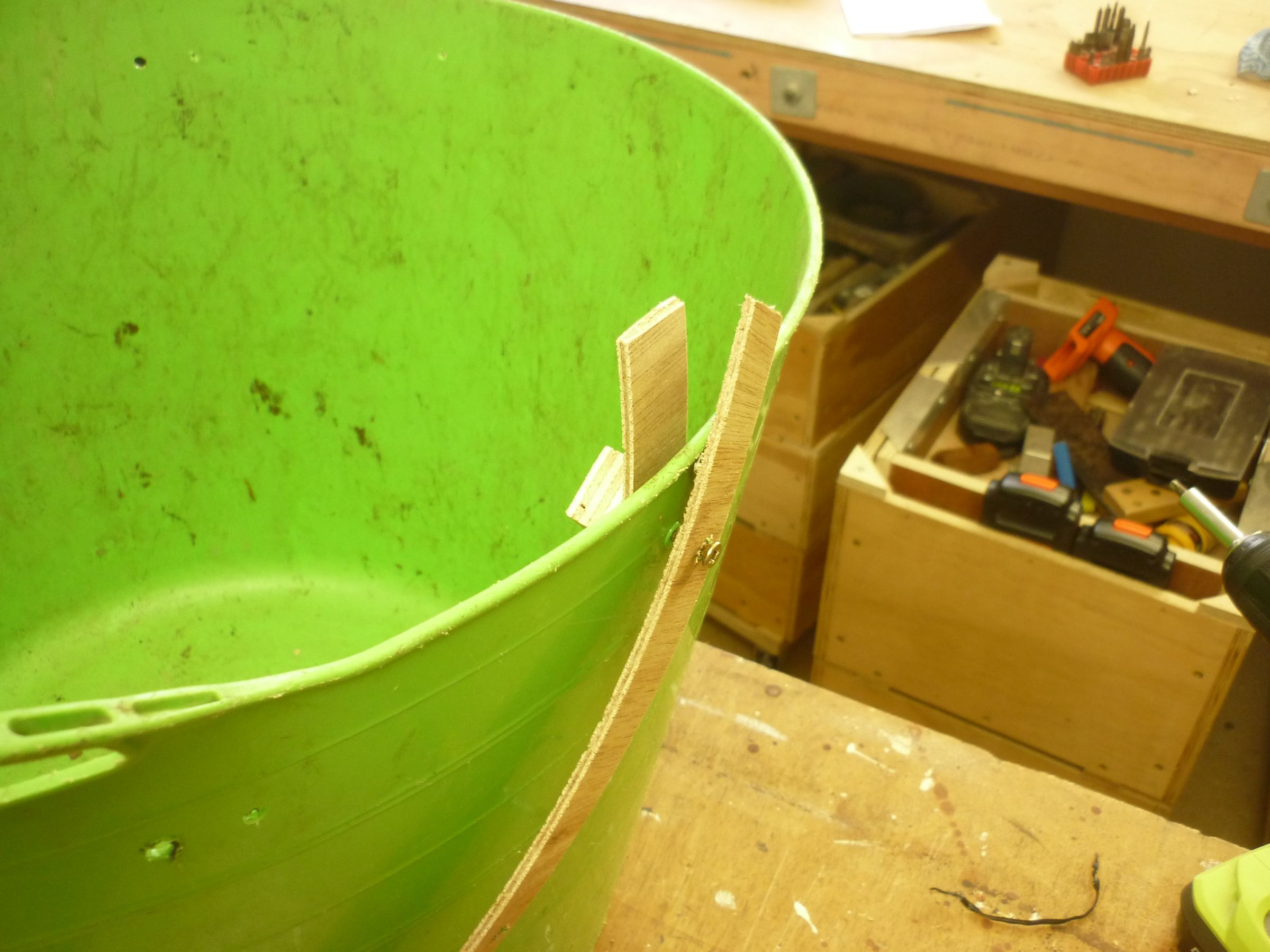 Repairing Broken Handle on Garden Waste Bucket : 5 Steps (with Pictures ...