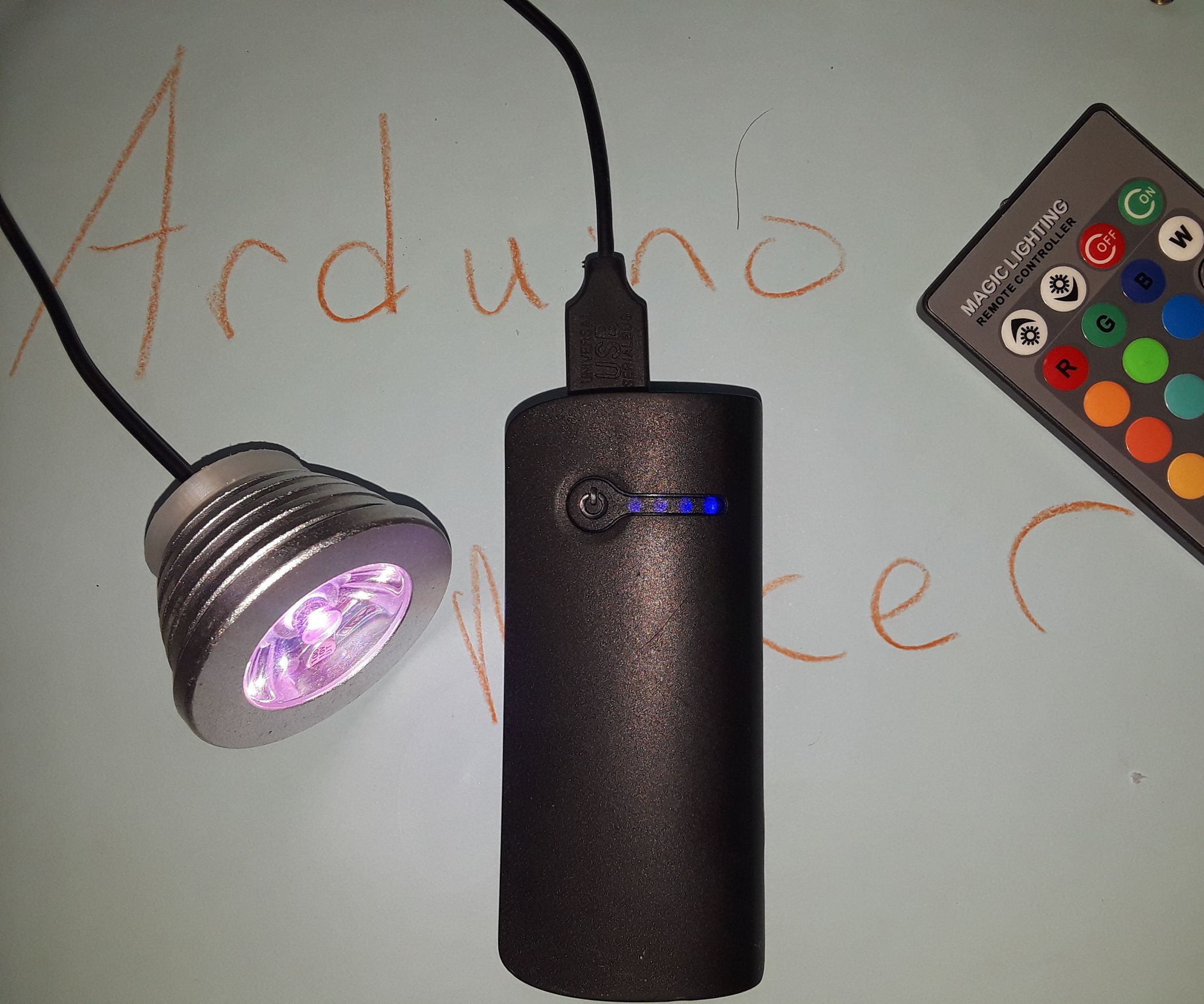 RGB Light Bulb USB Conversion : 6 Steps - Instructables