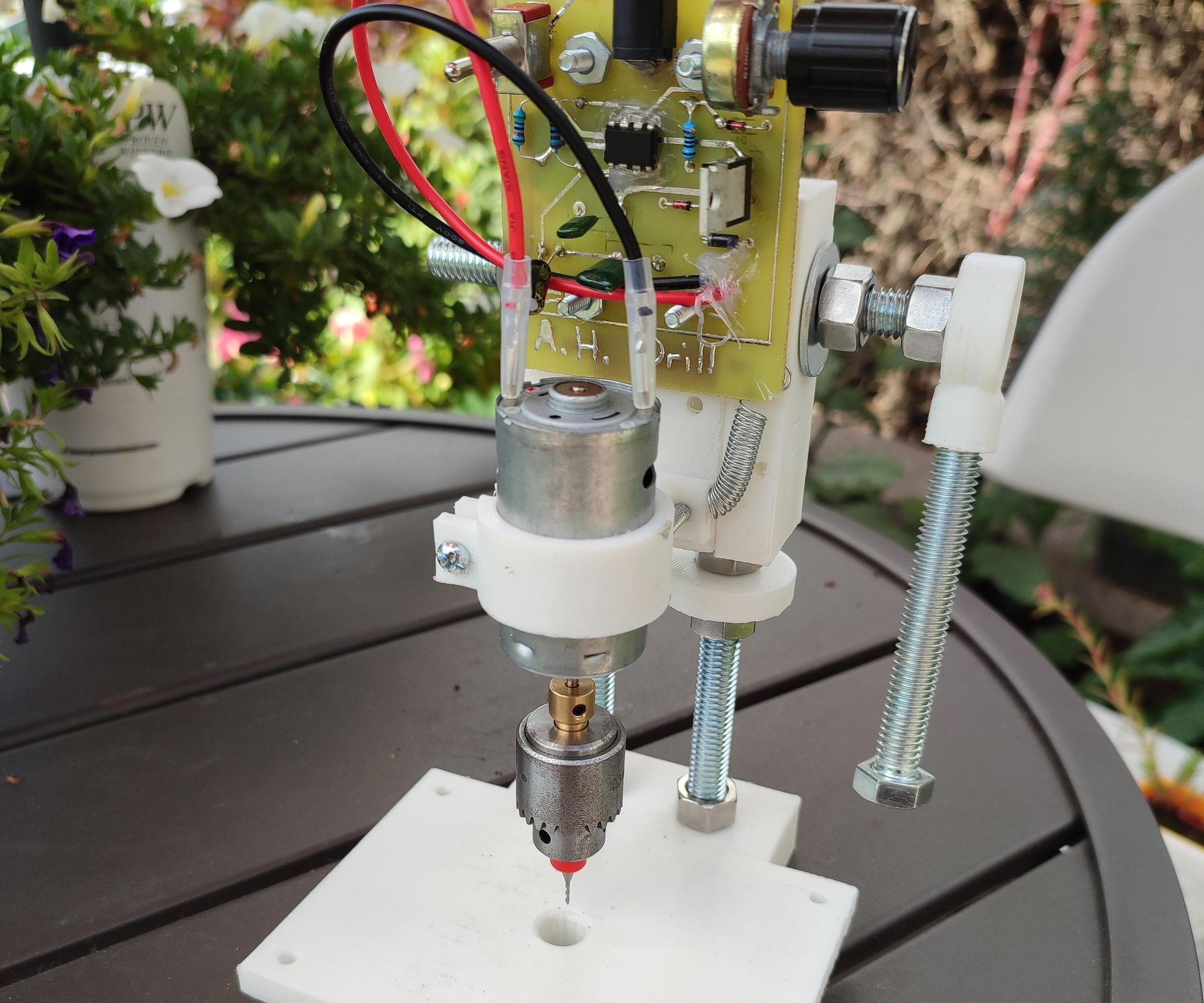 Mini Drill Press With Variable Speed : 12 Steps (with Pictures ...