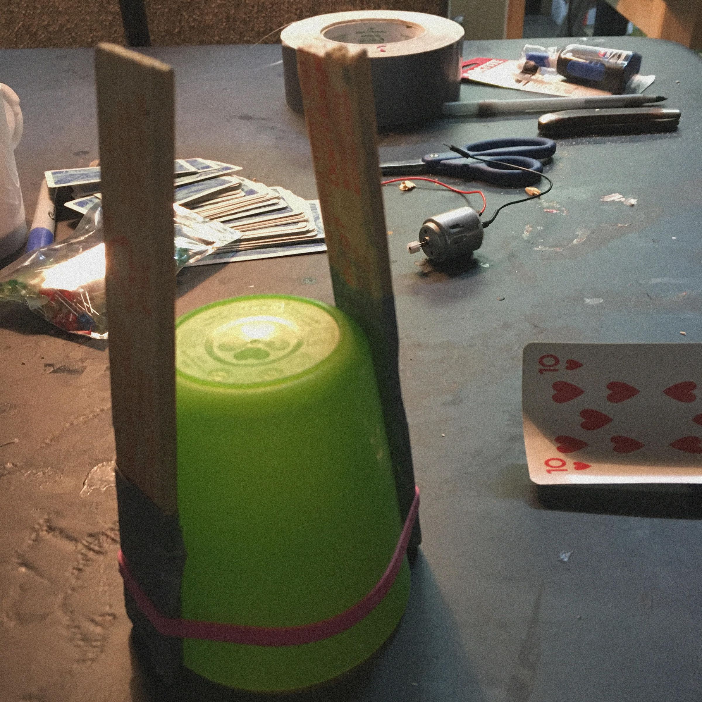 Generating Electricity W/ Only a Motor & Household Supplies : 5 Steps ...