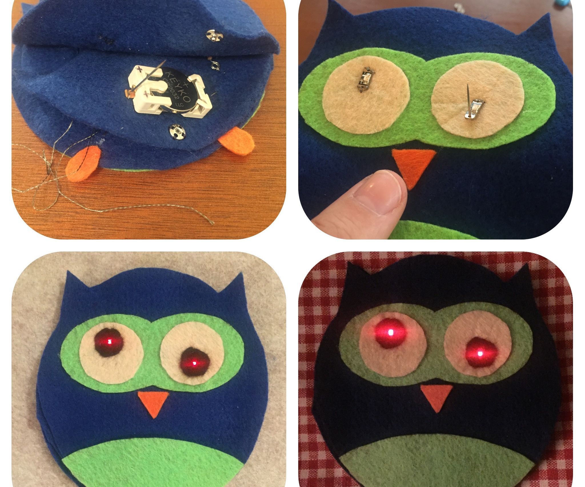 LED Owl Pin : 8 Steps (with Pictures) - Instructables