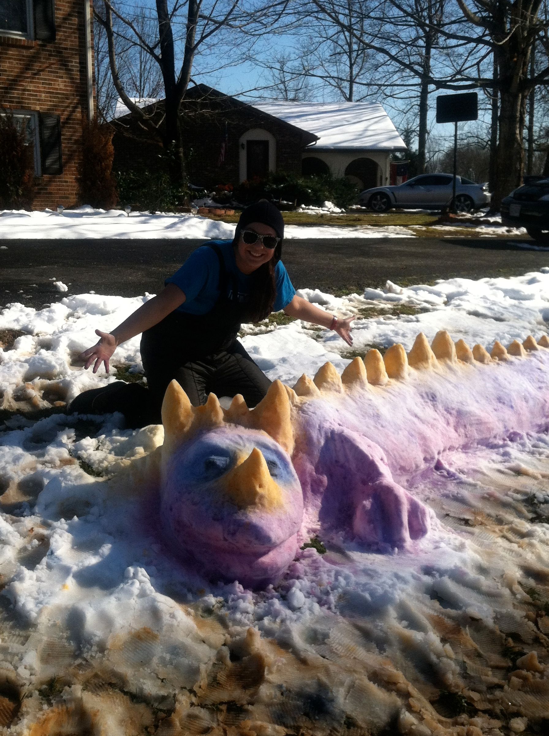 How to Create a Colorful Snow Dragon : 3 Steps - Instructables