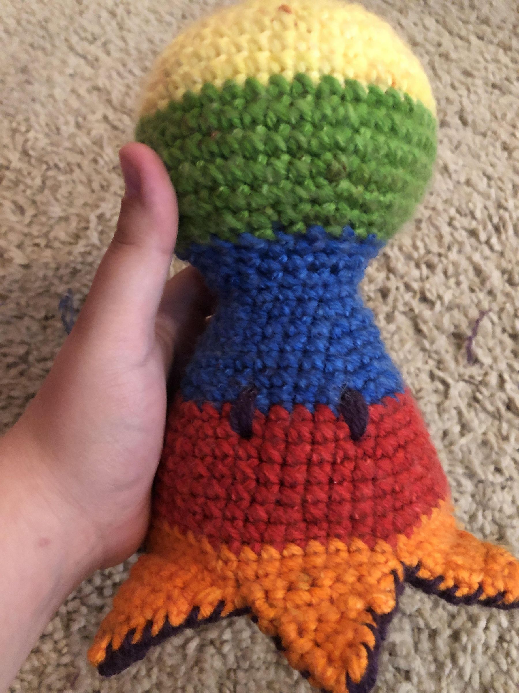 Rainbow Mimikyu! Free Crochet Pattern : 7 Steps (with Pictures ...