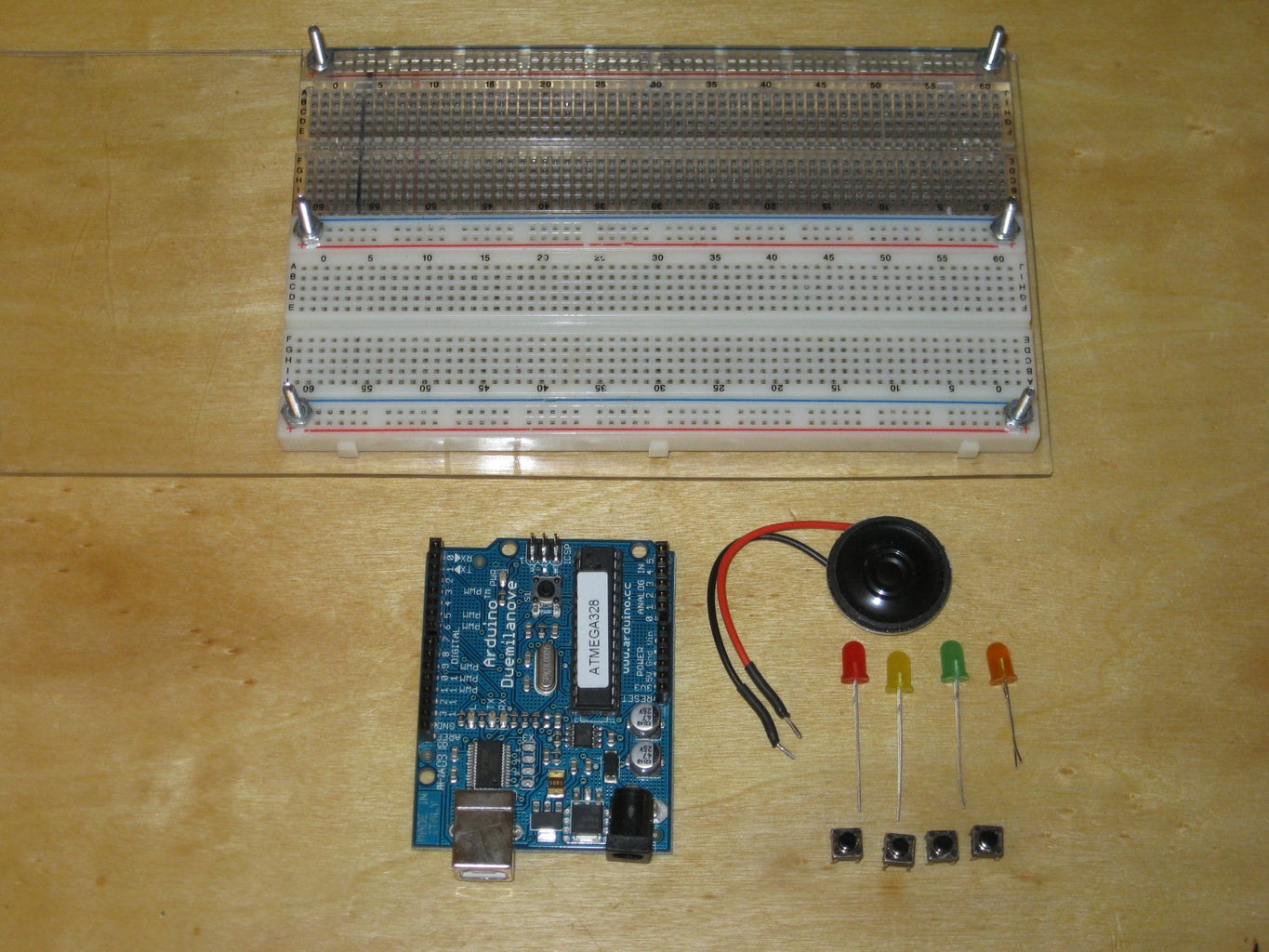 Arduino Simon Says 4 Steps Instructables
