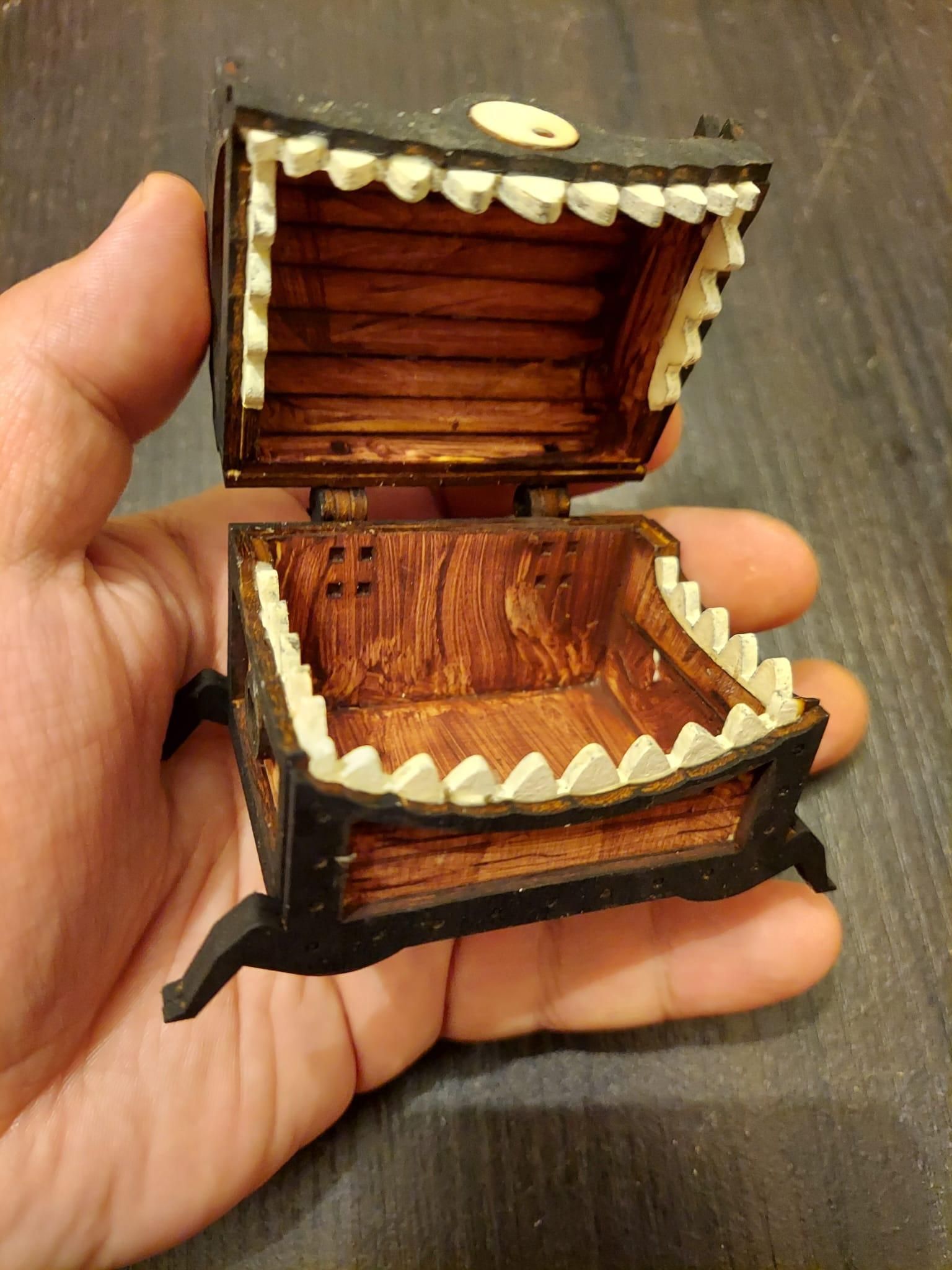 Monster Treasure Chest - Halloween Box : 10 Steps (with Pictures ...