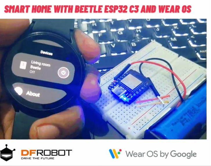 Smart Home With Beetle ESP32 C3🐞 and Wear OS : 5 Steps - Instructables
