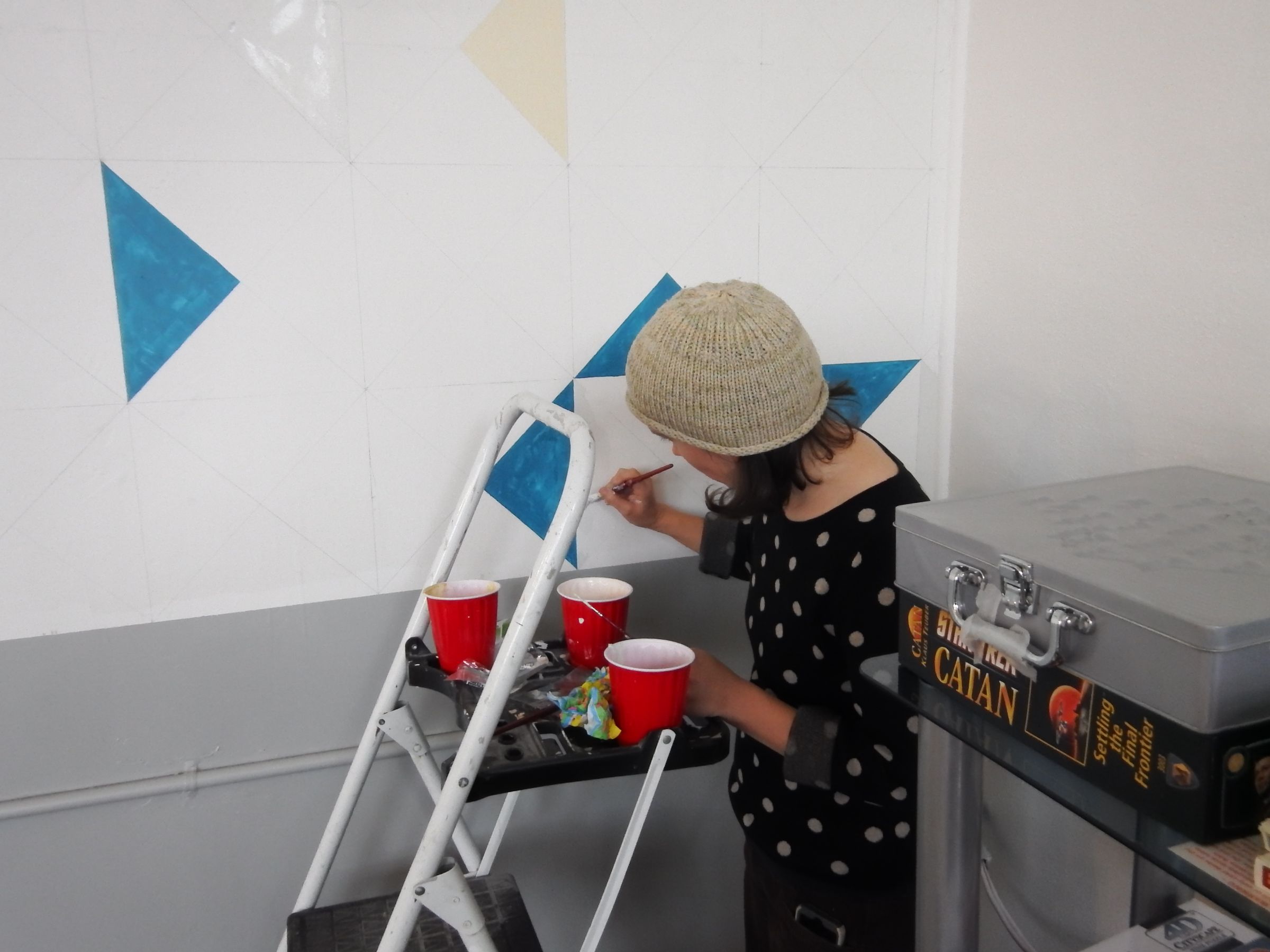 Triangle Mural Wall Design - Instructables