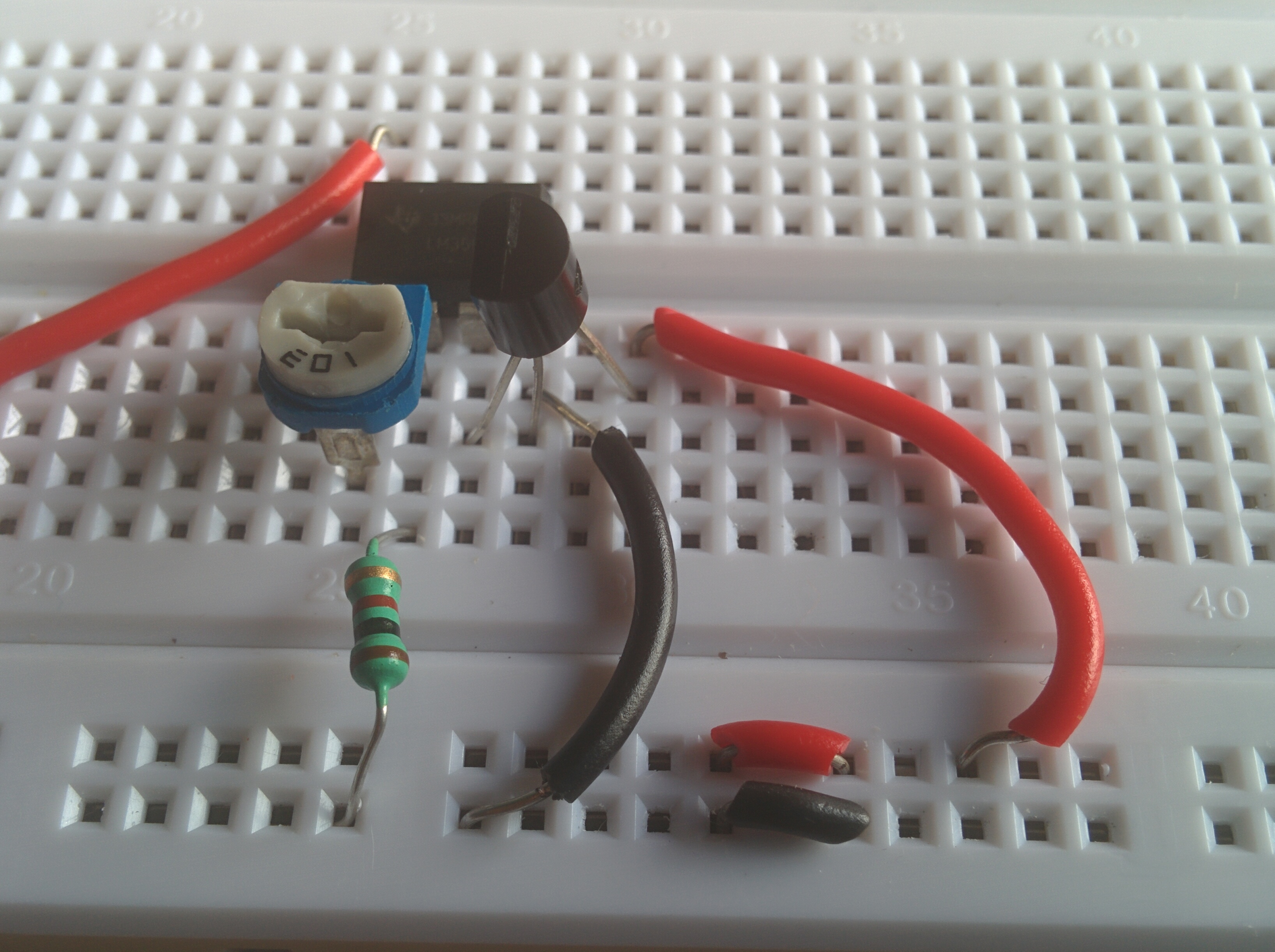 Temperature Sensing Using LM 35 : 7 Steps - Instructables