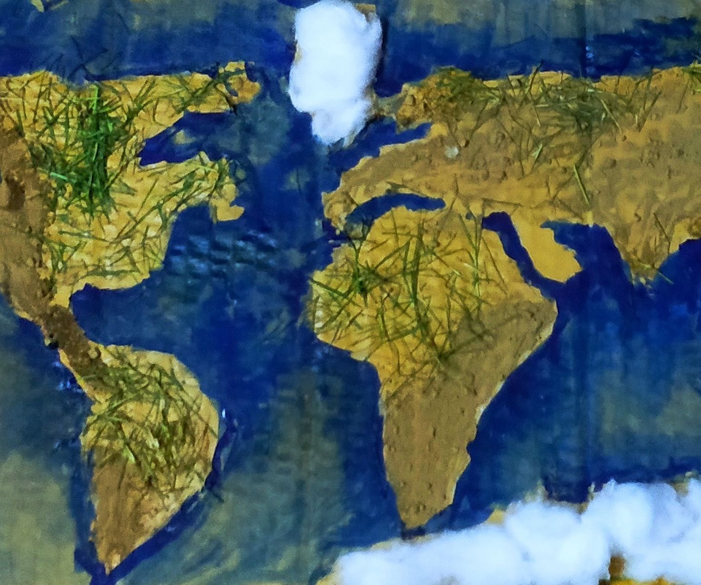 How to Make World Map Using Natural Things : 5 Steps - Instructables