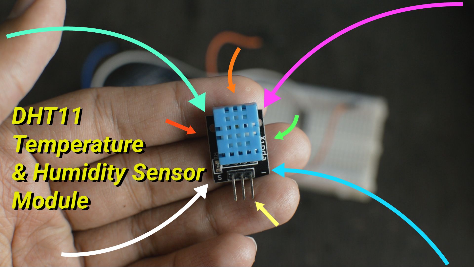 DHT11 Temperature & Humidity Sensor With Arduino : 5 Steps - Instructables