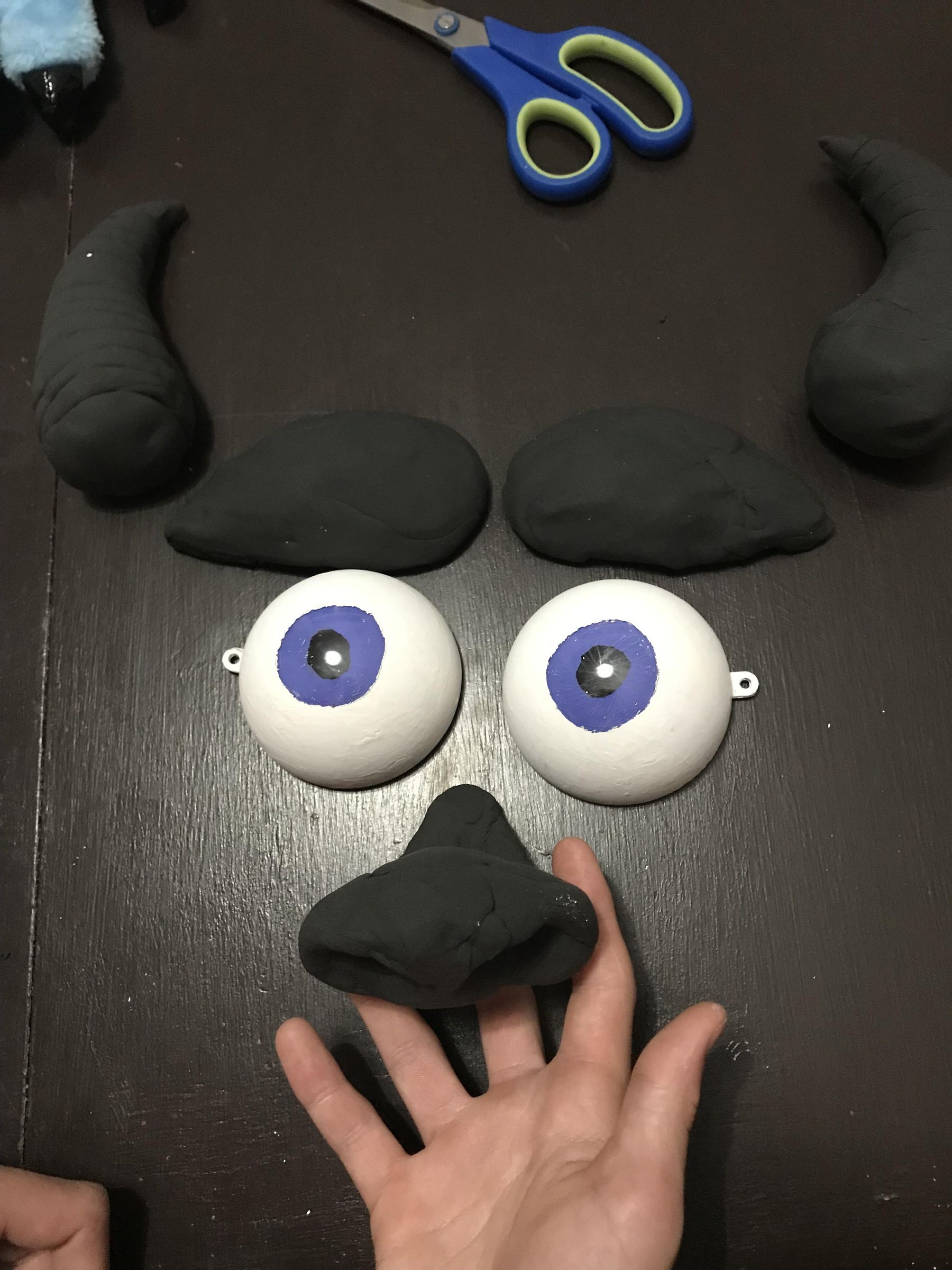 Sulley (Trademark Disney) Monster Homemade Halloween Costume : 11 Steps ...