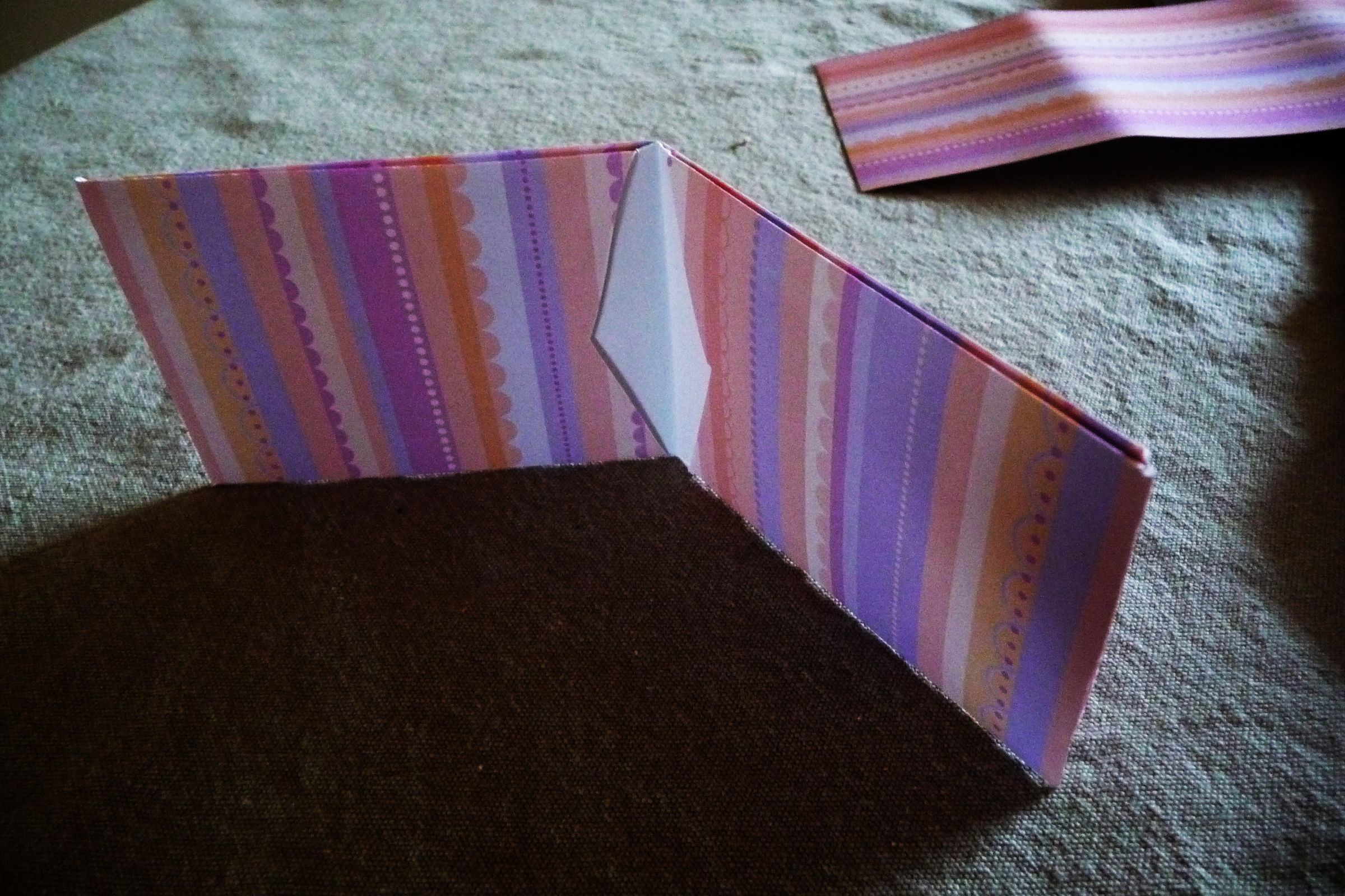 Scrapbook Paper Wallet With Additional Flaps! : 9 Steps - Instructables