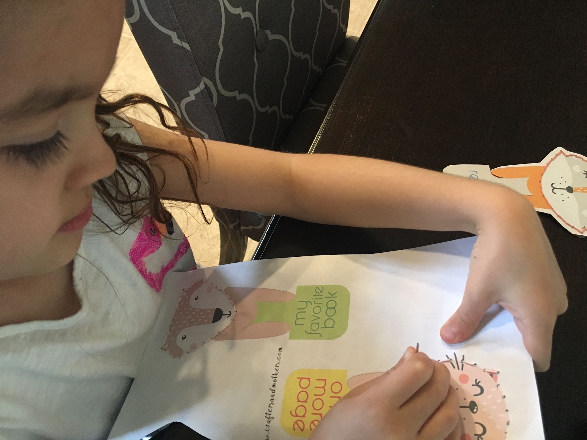 Stitch Cards / Bookmarks + FREE PRINTABLE : 4 Steps (with Pictures ...