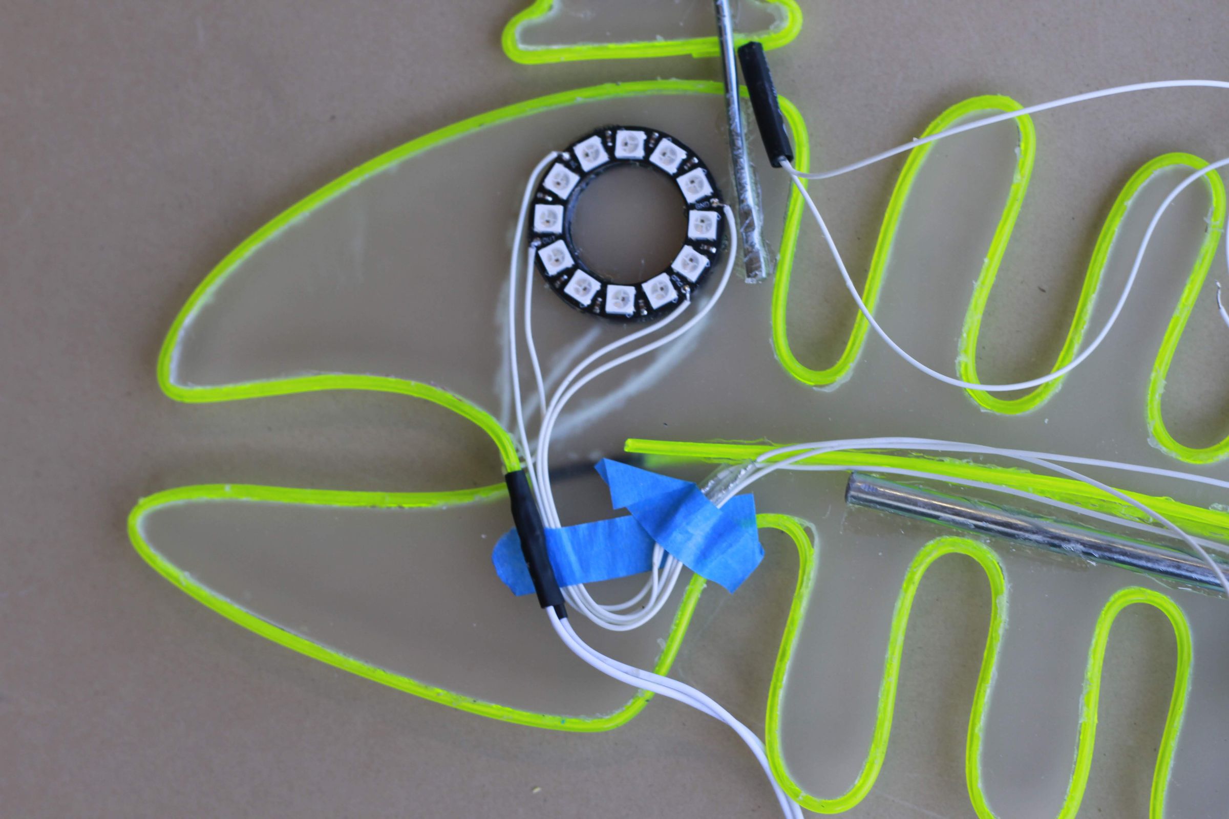 EL Wire Fish With LED Eyes : 13 Steps (with Pictures) - Instructables