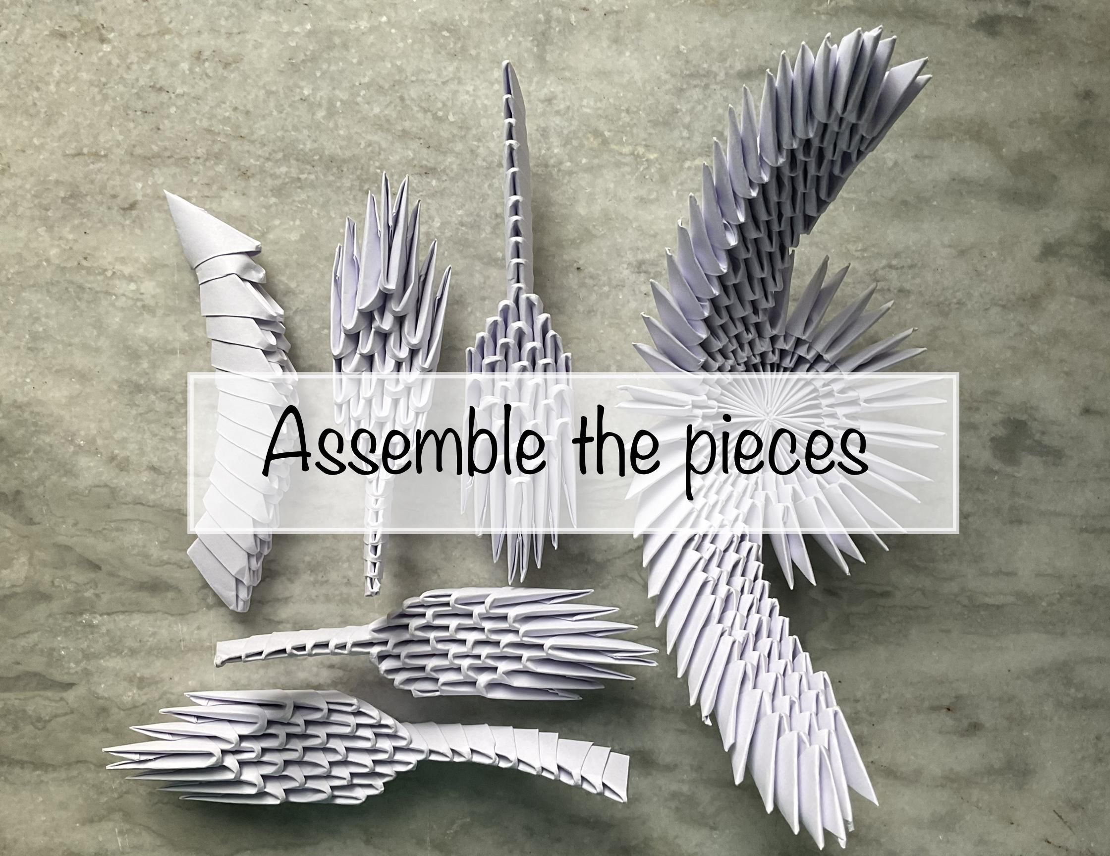My First Instructable! 3D Origami Swan : 5 Steps (with Pictures ...
