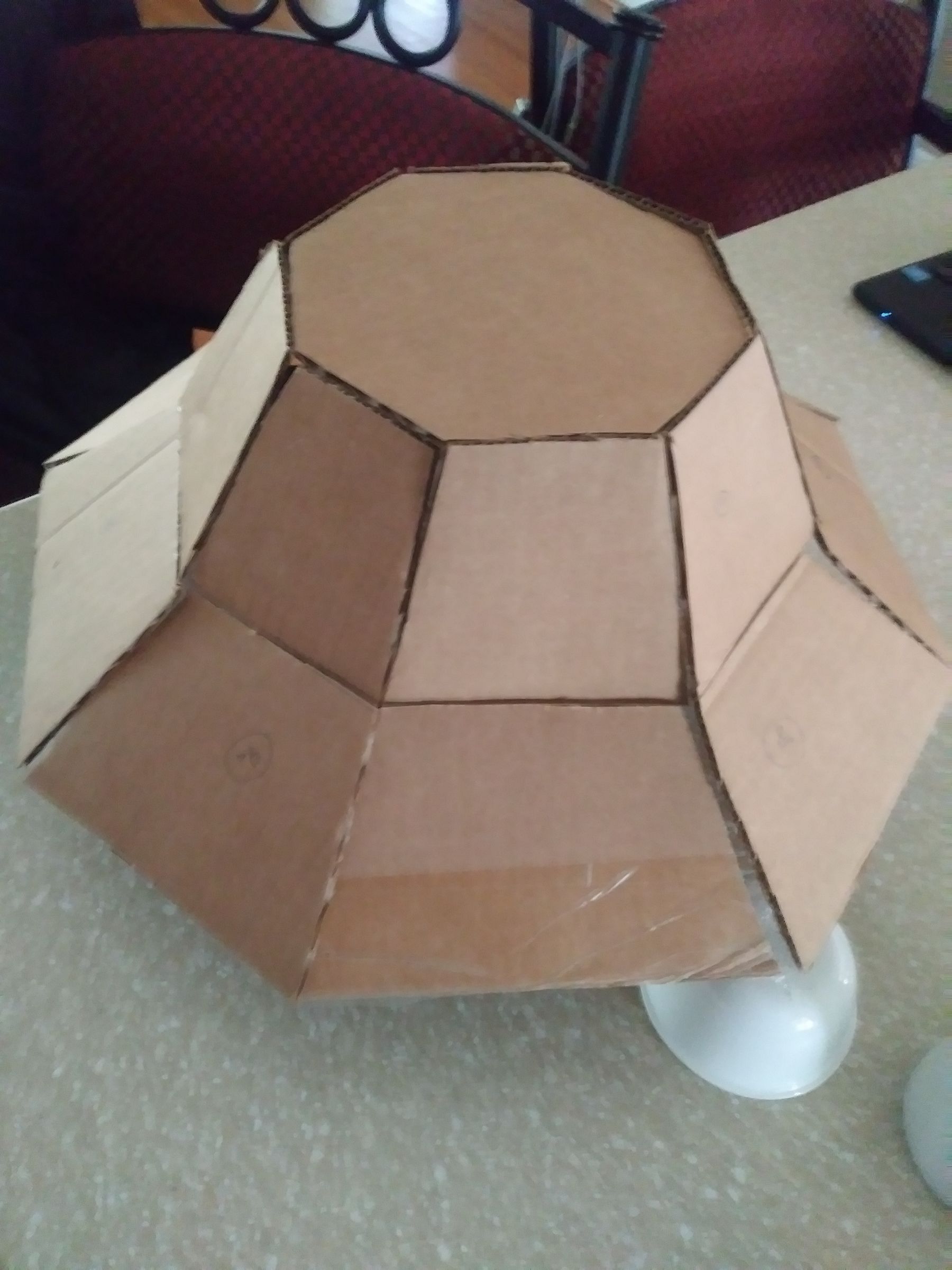 Cardboard UFO! : 6 Steps - Instructables