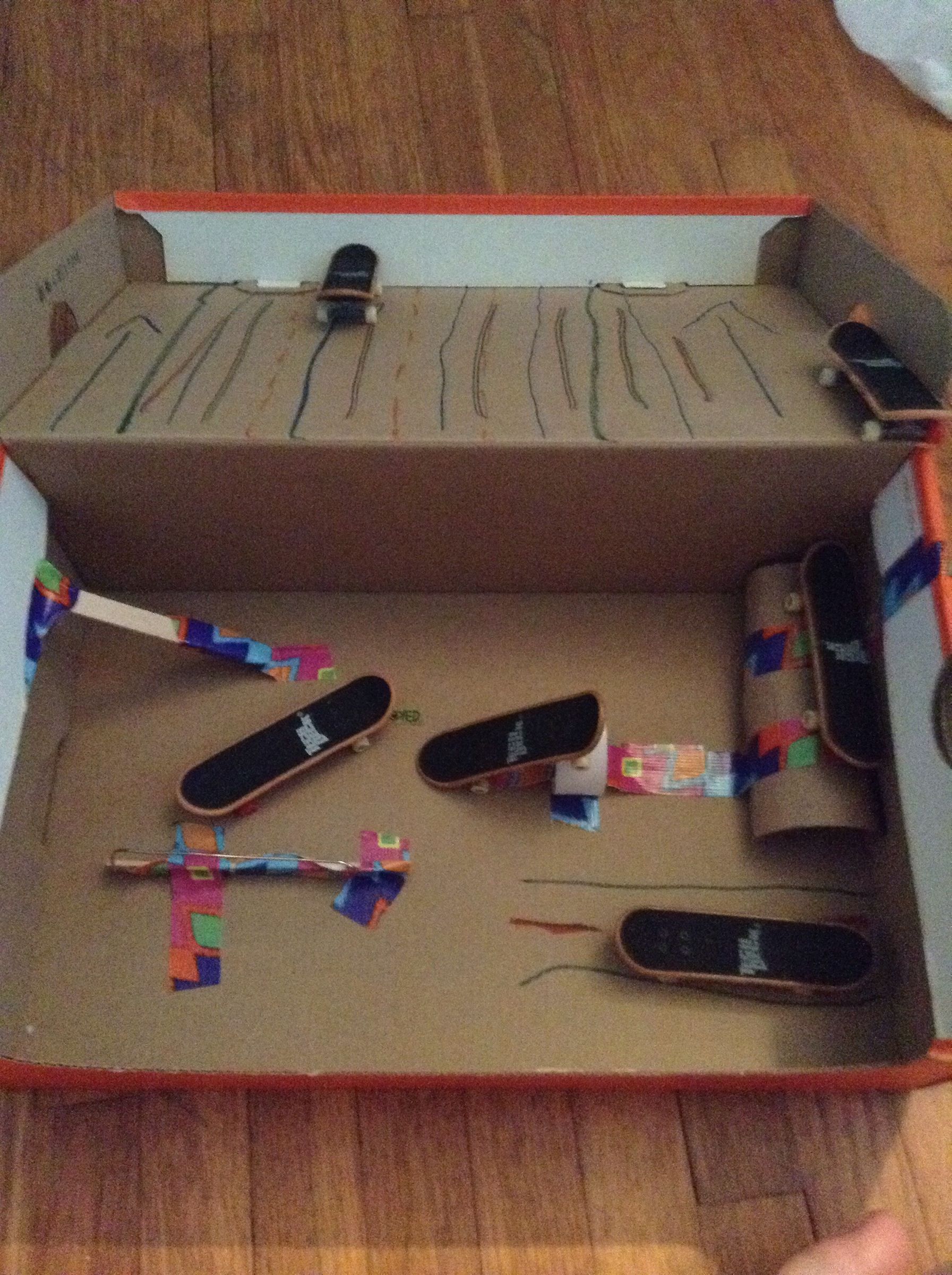 Fingerboard Skate Park Easy to Make : 6 Steps - Instructables