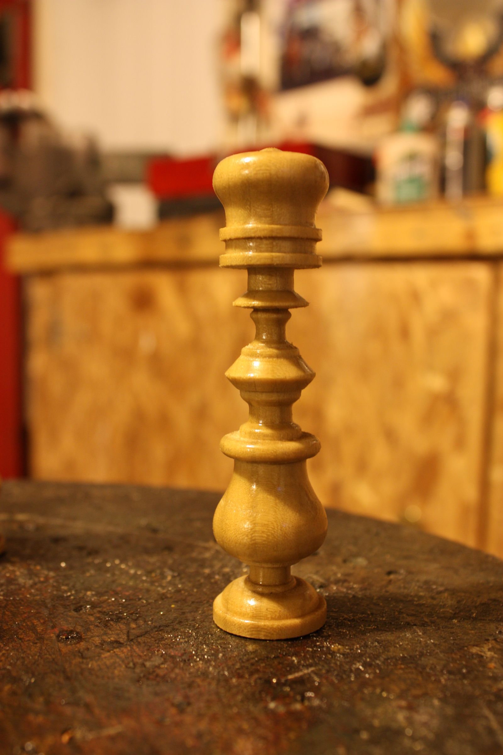 Make a Chess Set and Playing Board With a Storage Drawer : 12 Steps ...