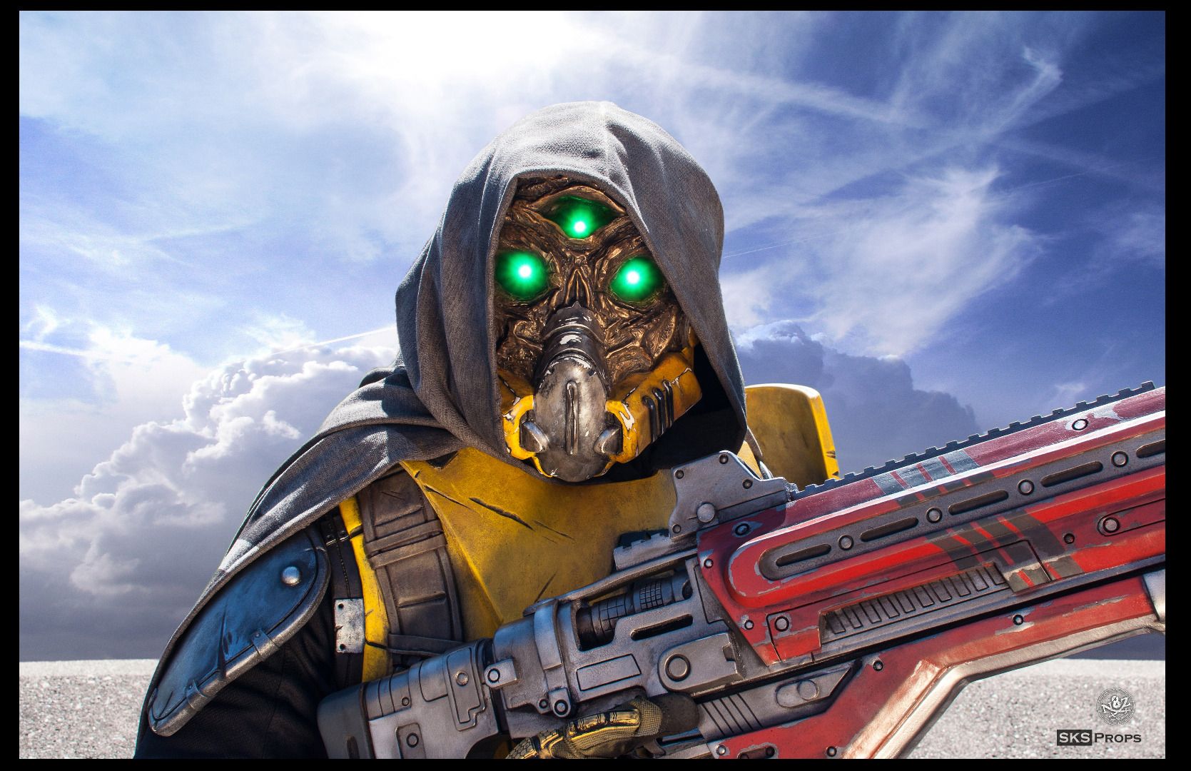 Destiny Hunter Mask and Armor Cosplay Build - SKS Props : 14 Steps ...