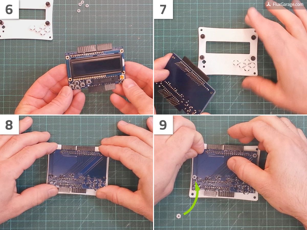 Front Plate for 16x2 LCD + Keypad Shield : 8 Steps (with Pictures ...