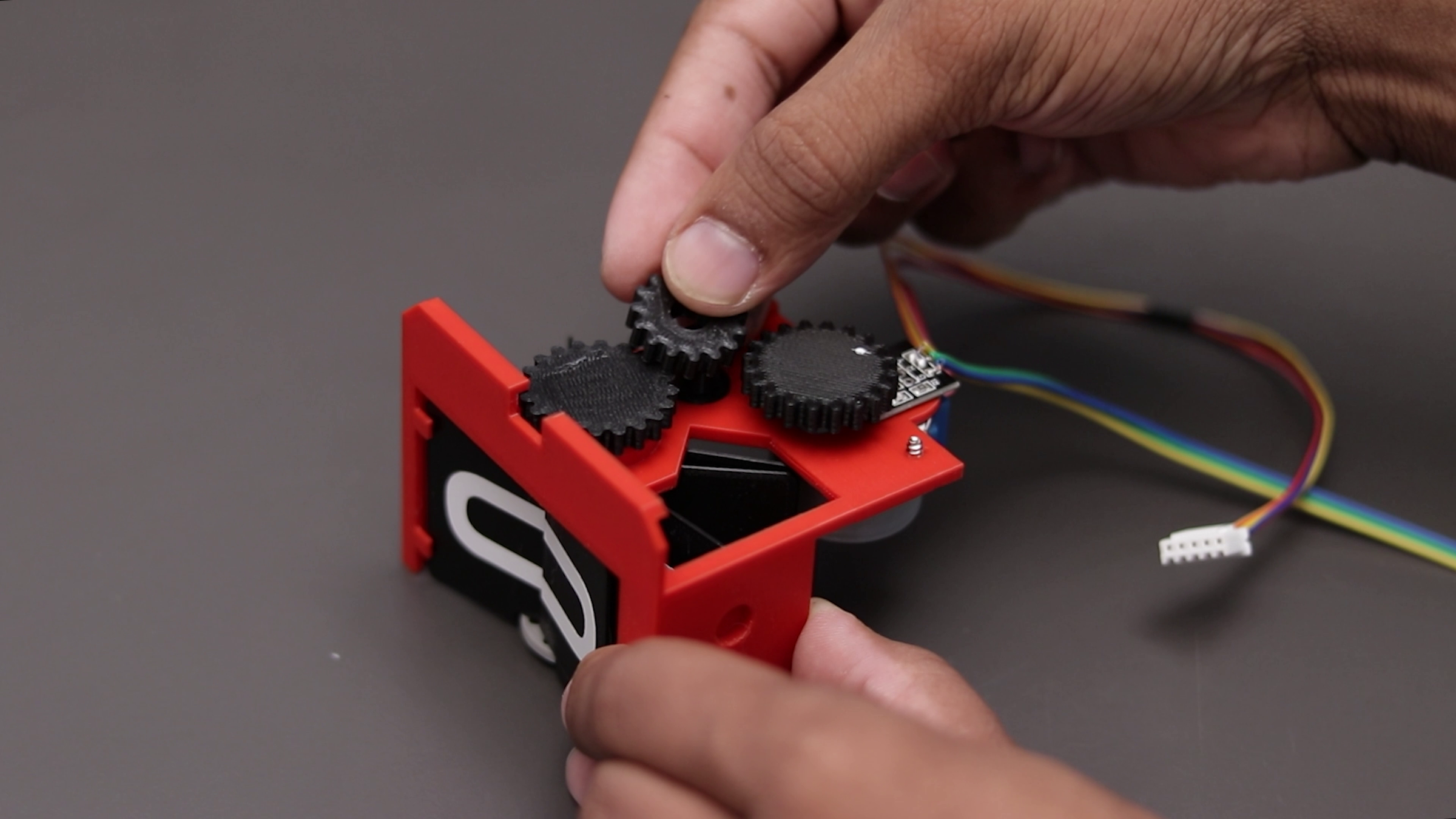 Making a Split Flat Display Clock - 3D Printed | Arduino : 16 Steps ...