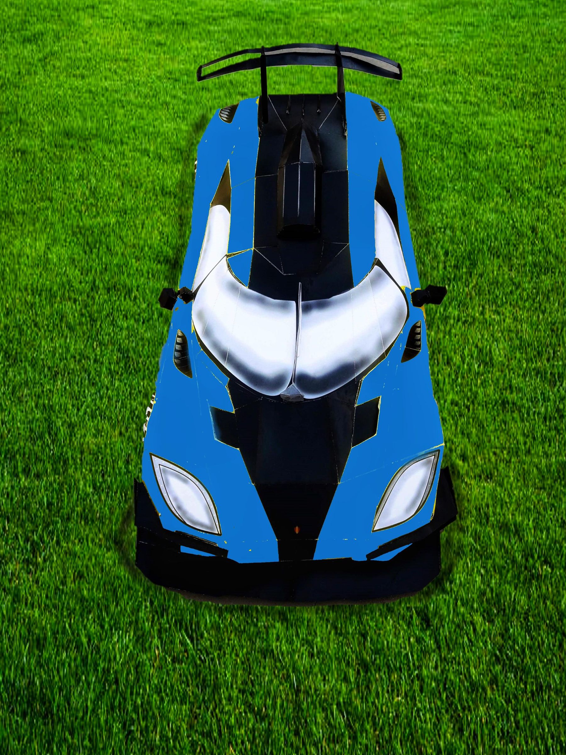 Koenigsegg Agera Paper - Craft Model : 4 Steps - Instructables