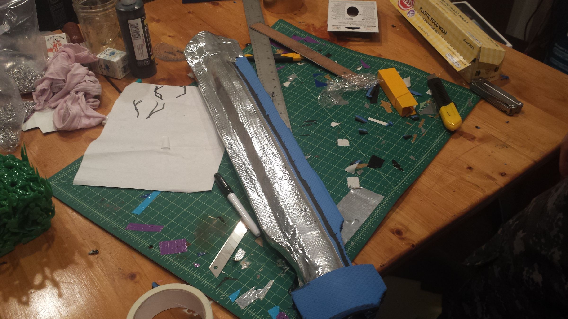 Non-tubular Sword Boffer : 9 Steps - Instructables