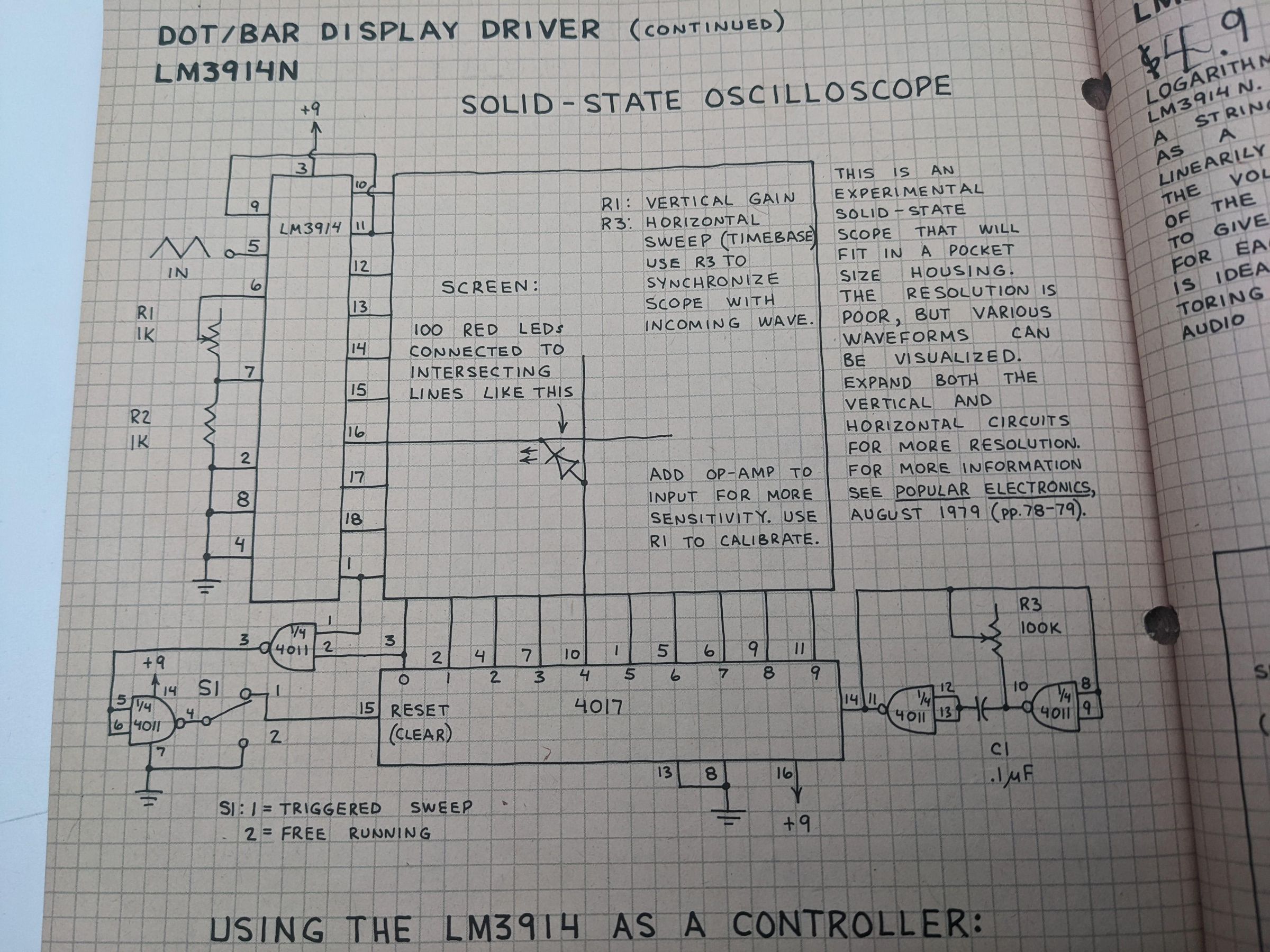 100 LED Oscilloscope : 12 Steps (with Pictures) - Instructables