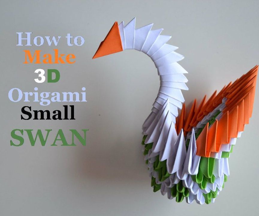 Modular 3D Origami Swan : 18 Steps (with Pictures) - Instructables