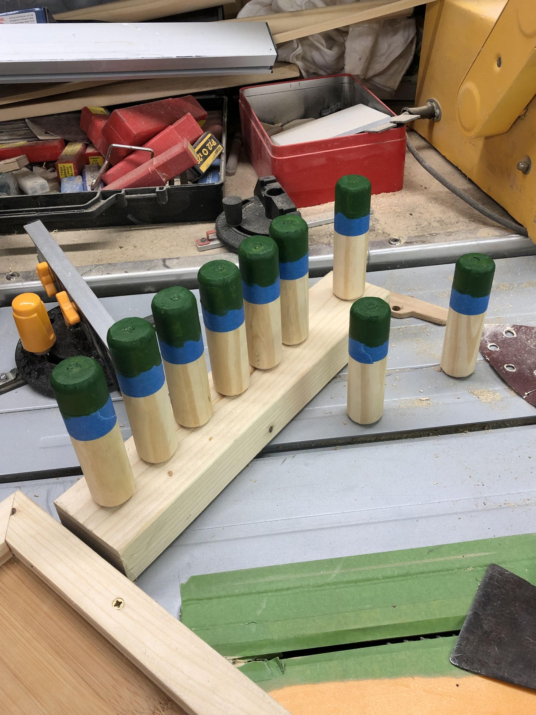 Broom Shaft Bar Skittles for the Garden : 5 Steps (with Pictures ...