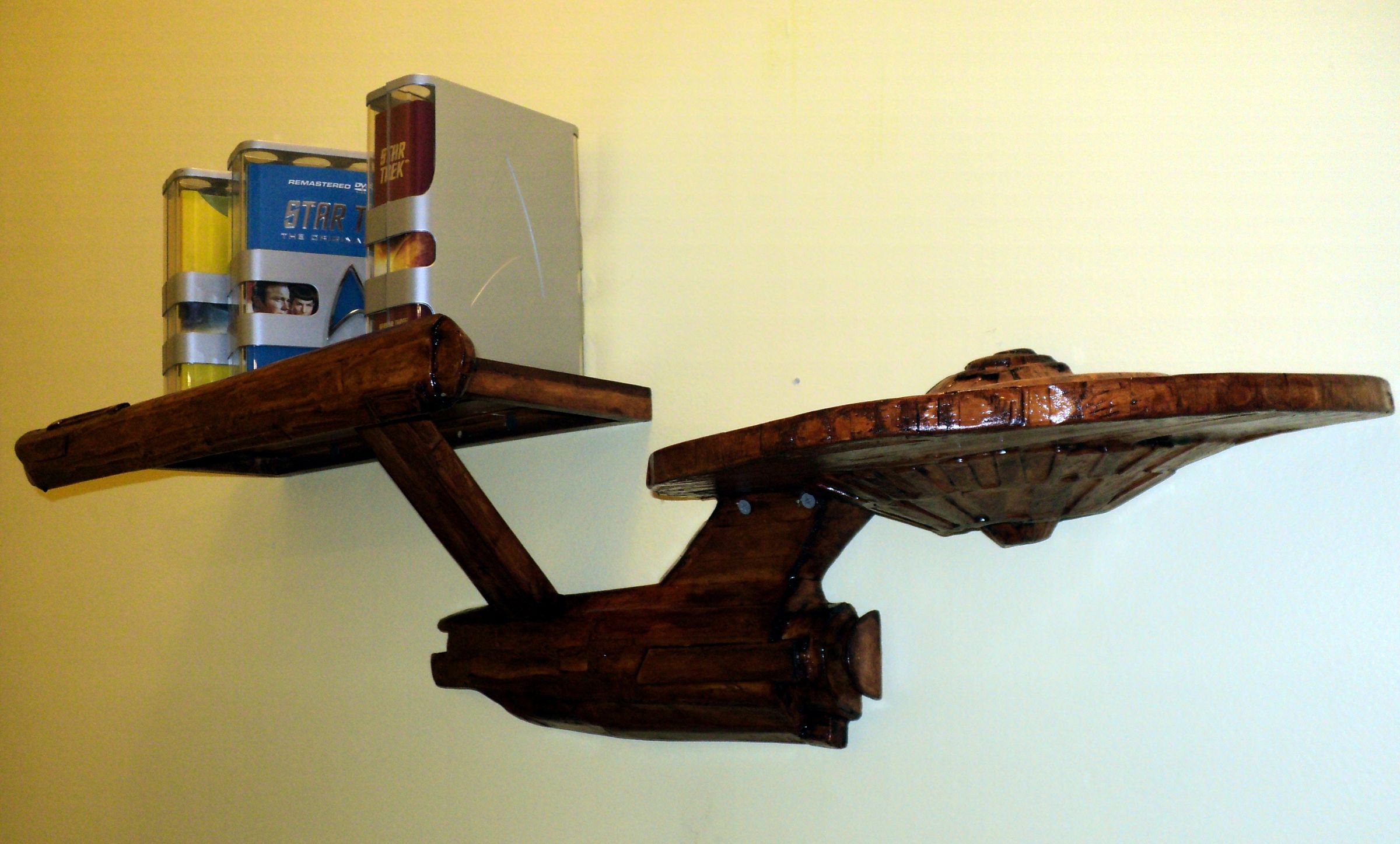 Star Trek Enterprise Composite Shelf : 9 Steps (with Pictures ...