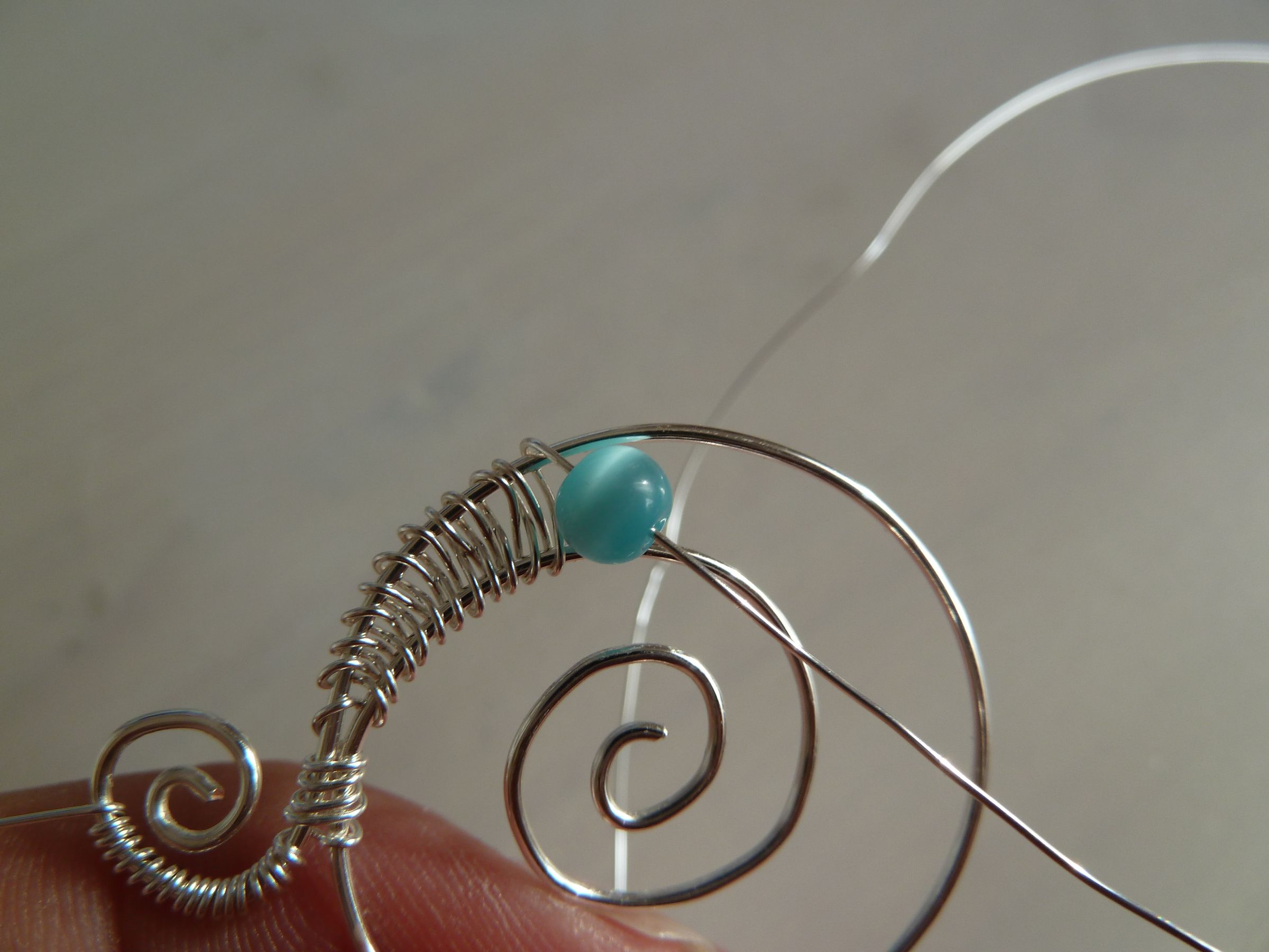 Swirled Wire Beaded Pendant : 18 Steps (with Pictures) - Instructables