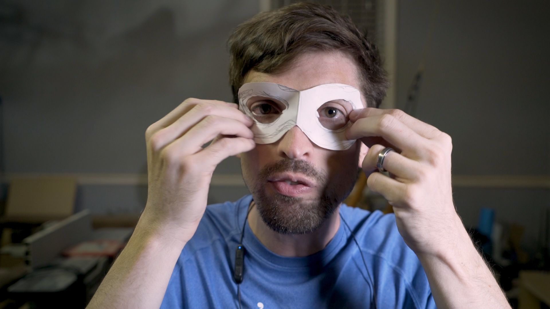 Make a Simple Mask Out of Foam : 7 Steps (with Pictures) - Instructables