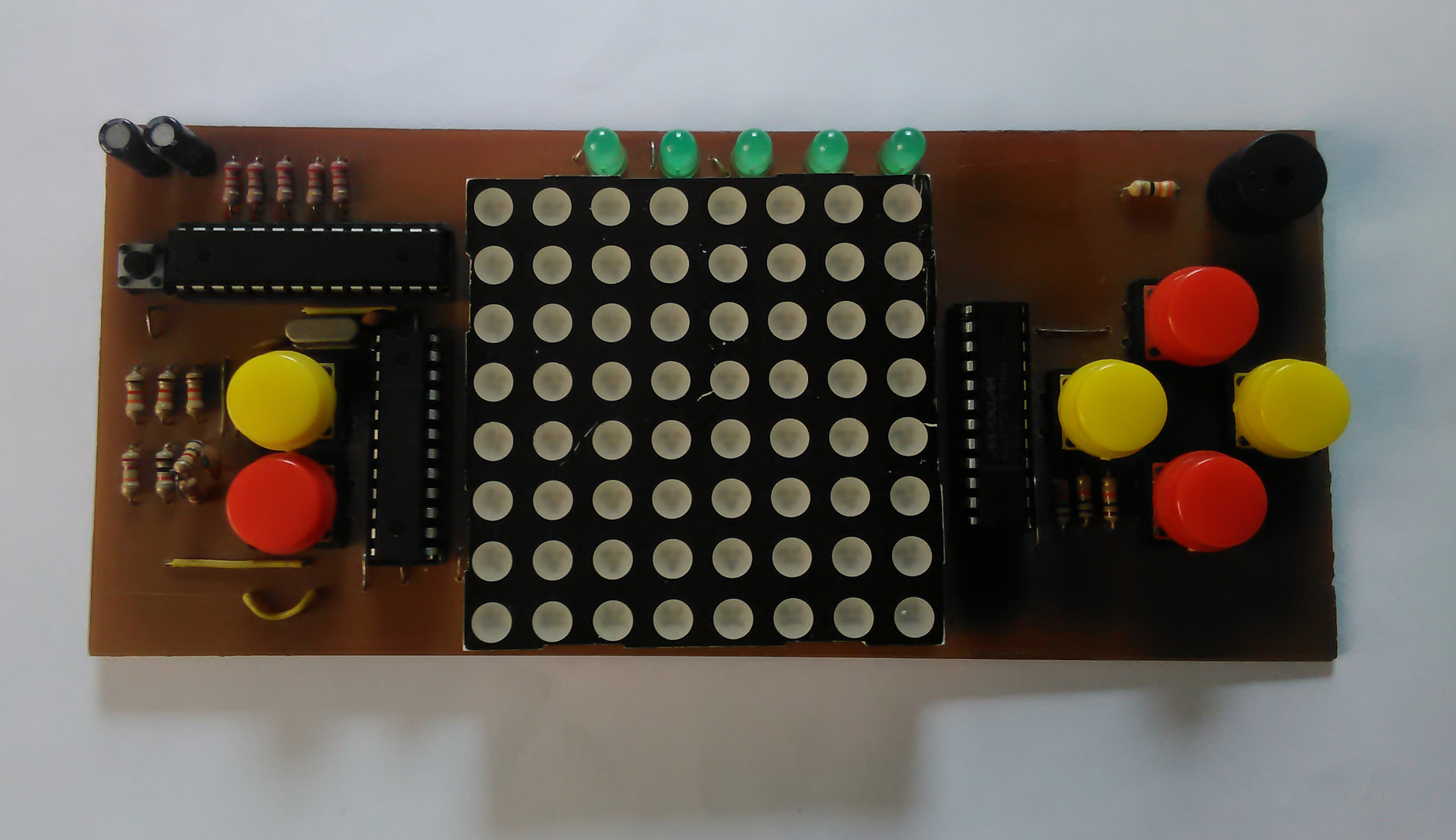 Arduino Dot Matrix Game Console : 7 Steps (with Pictures) - Instructables