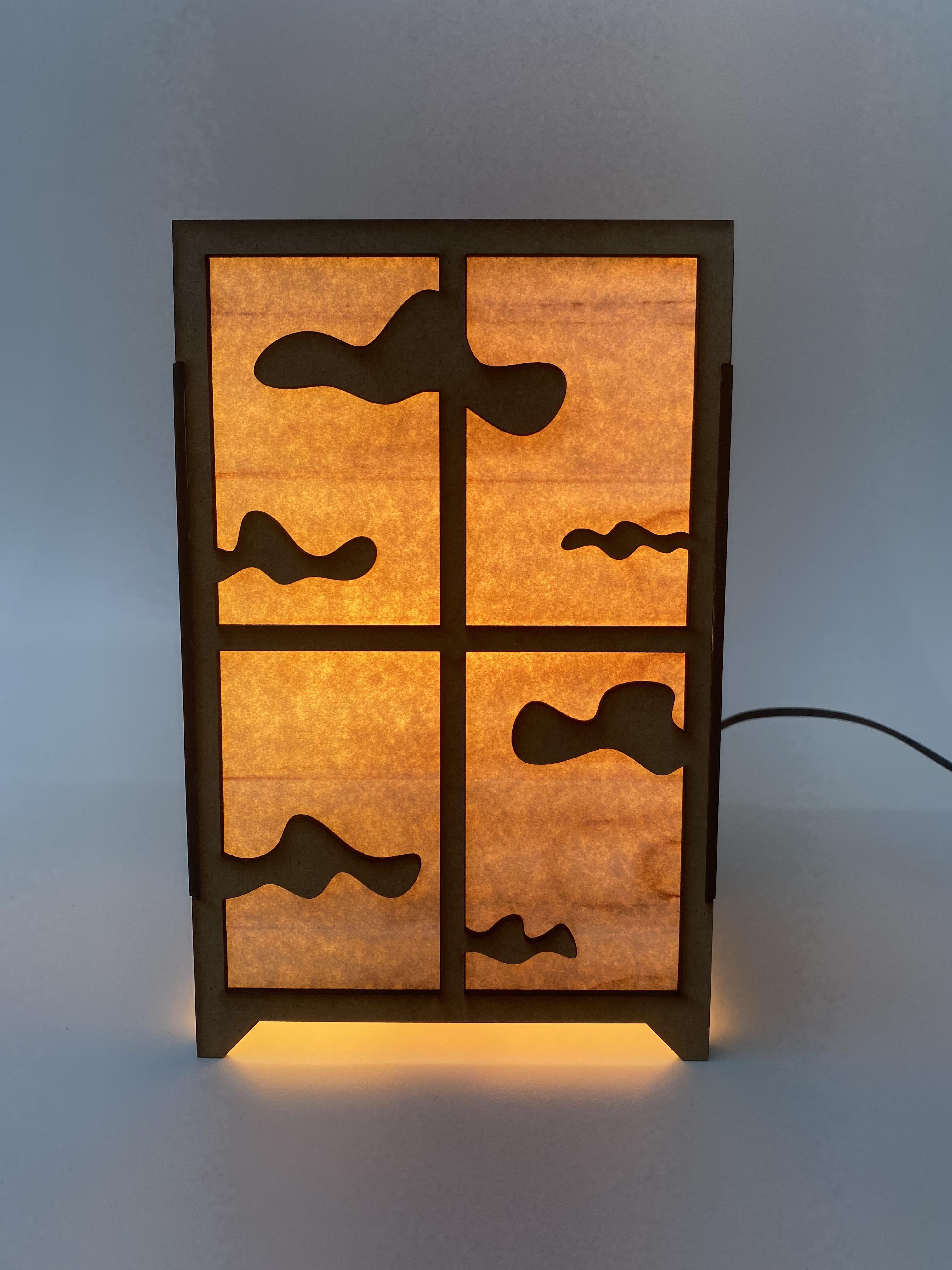 MDF Laser Cut Lamp (4 Sided) : 8 Steps (with Pictures) - Instructables