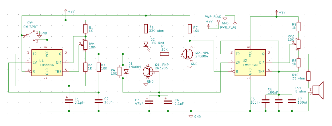 Star Trek Red Alert Sound Effect (using 555 Timers) : 3 Steps (with ...