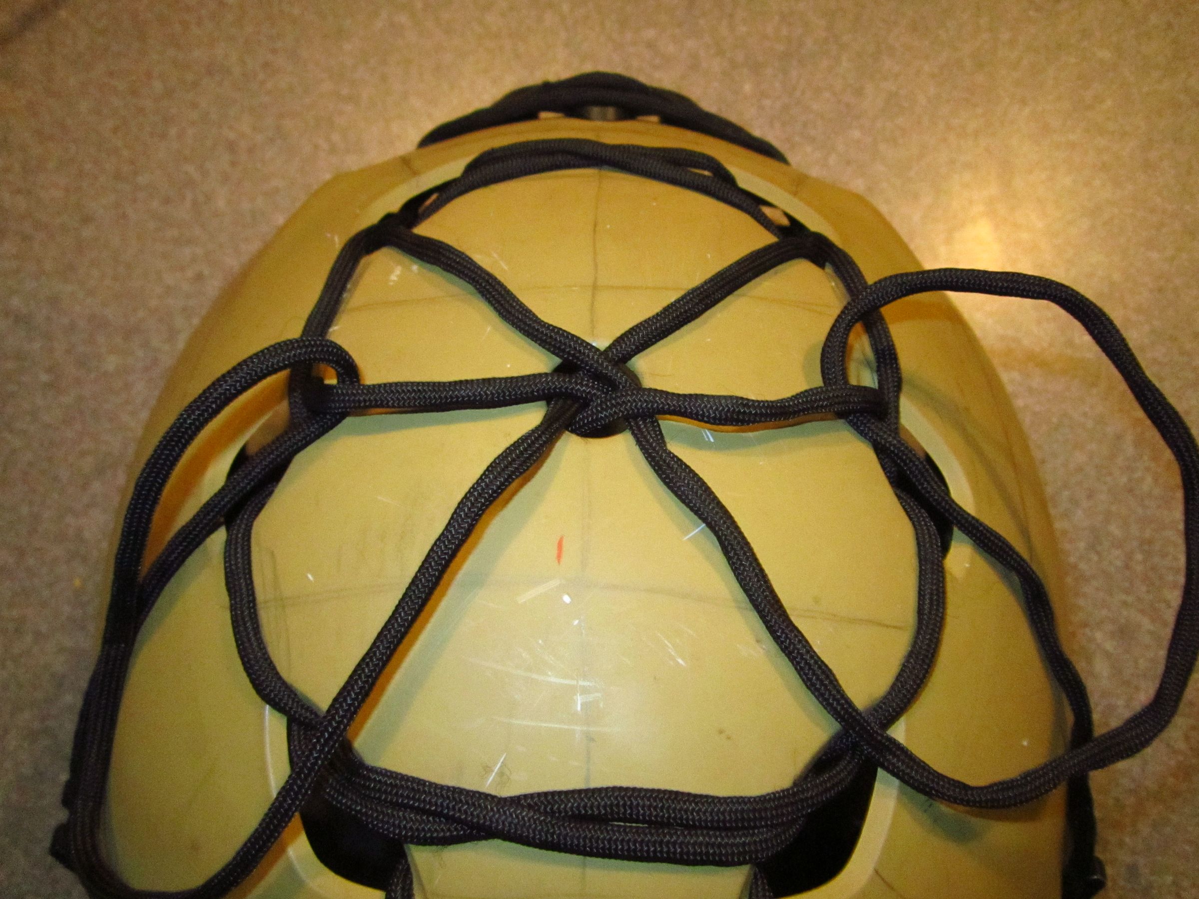 Helmet Paracord Web : 7 Steps (with Pictures) - Instructables