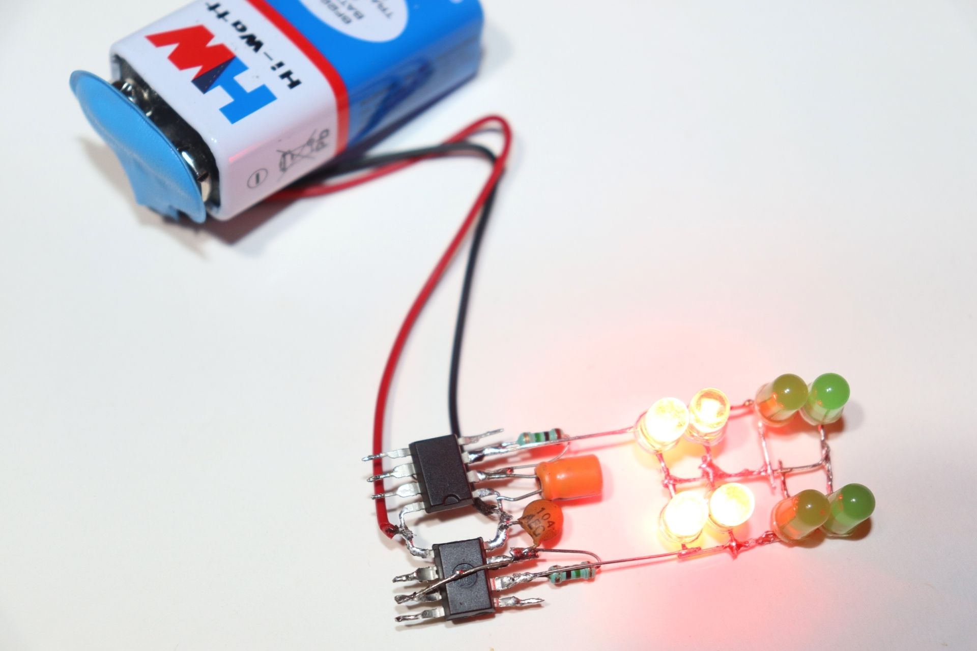 How to Make Police Police Strobe Light : 11 Steps - Instructables