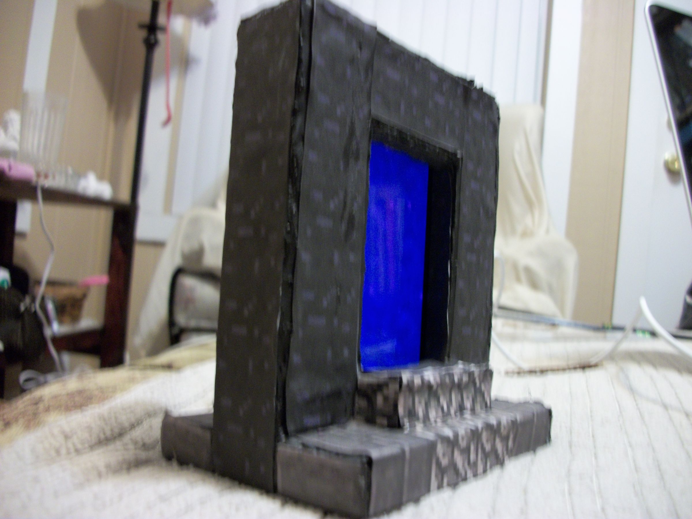 Minecraft Nether Portal IPod Dock : 7 Steps - Instructables
