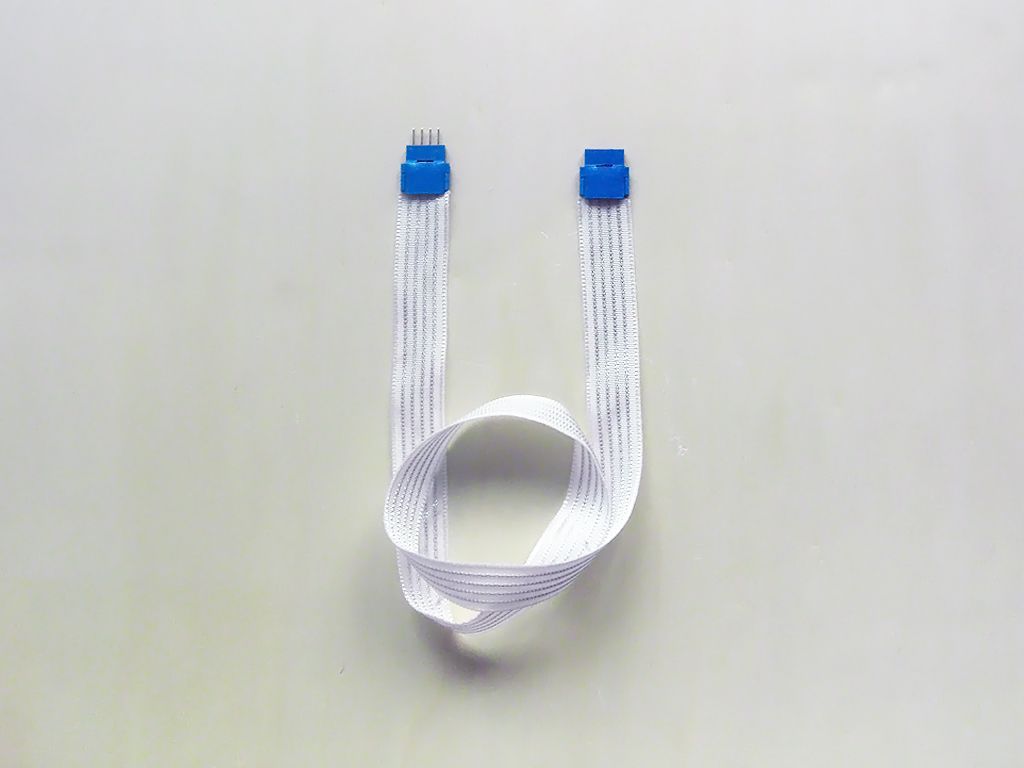 How to Connect Conductive Thread Ribbon Cable With Flexible Flat Cable ...