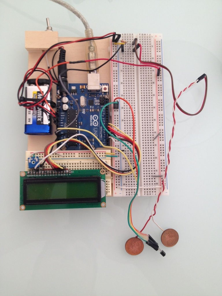 Lie Detector and Biofeedback Arduino Based : 6 Steps (with Pictures ... Lie Detector and Biofeedback Arduino Based : 6 Steps (with Pictures ...