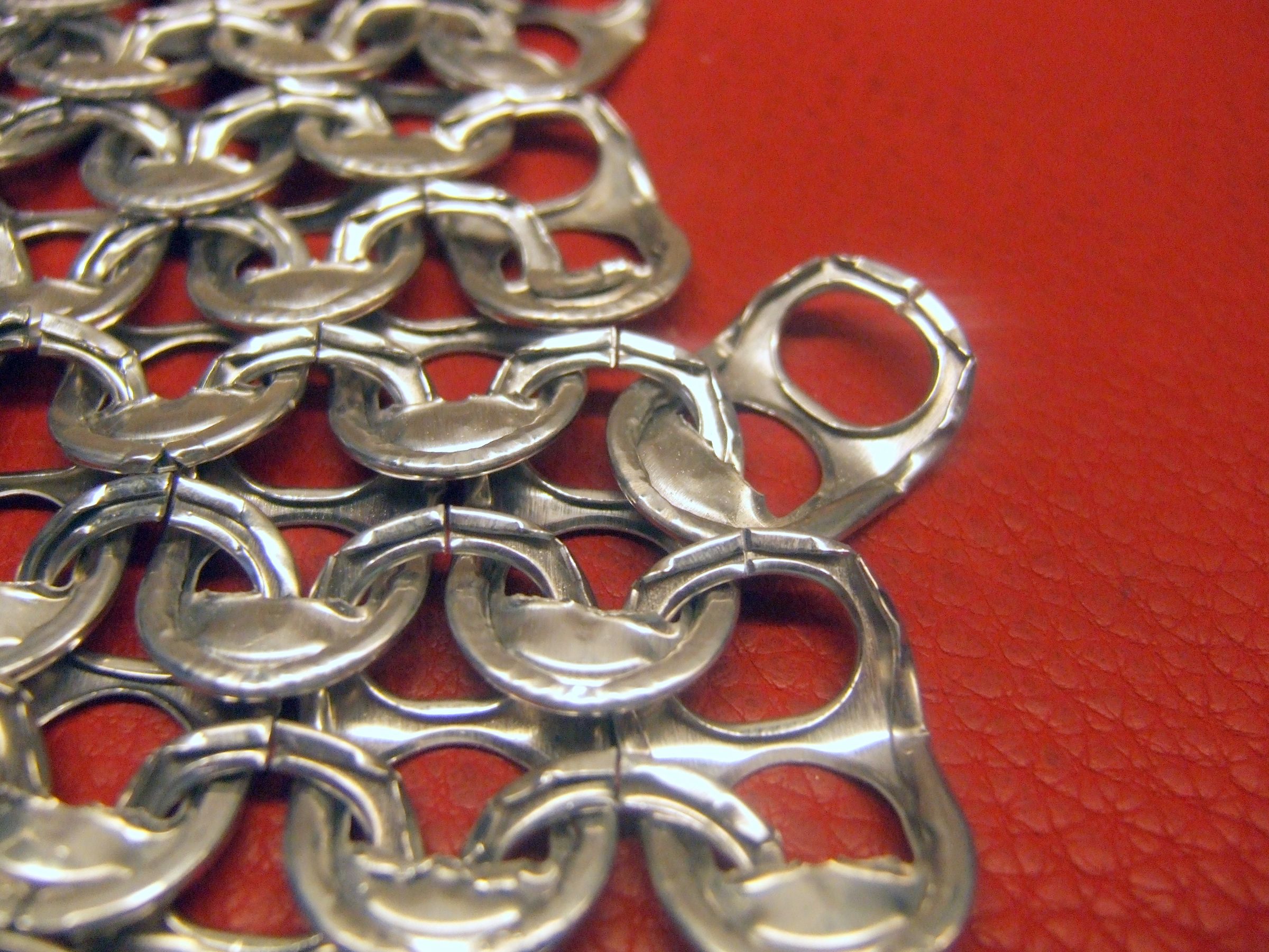Genuine Chainmaille From Pop Tabs : 8 Steps (with Pictures) - Instructables