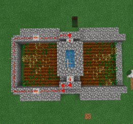 Minecraft Auto-harvest Wheat Farm : 14 Steps - Instructables