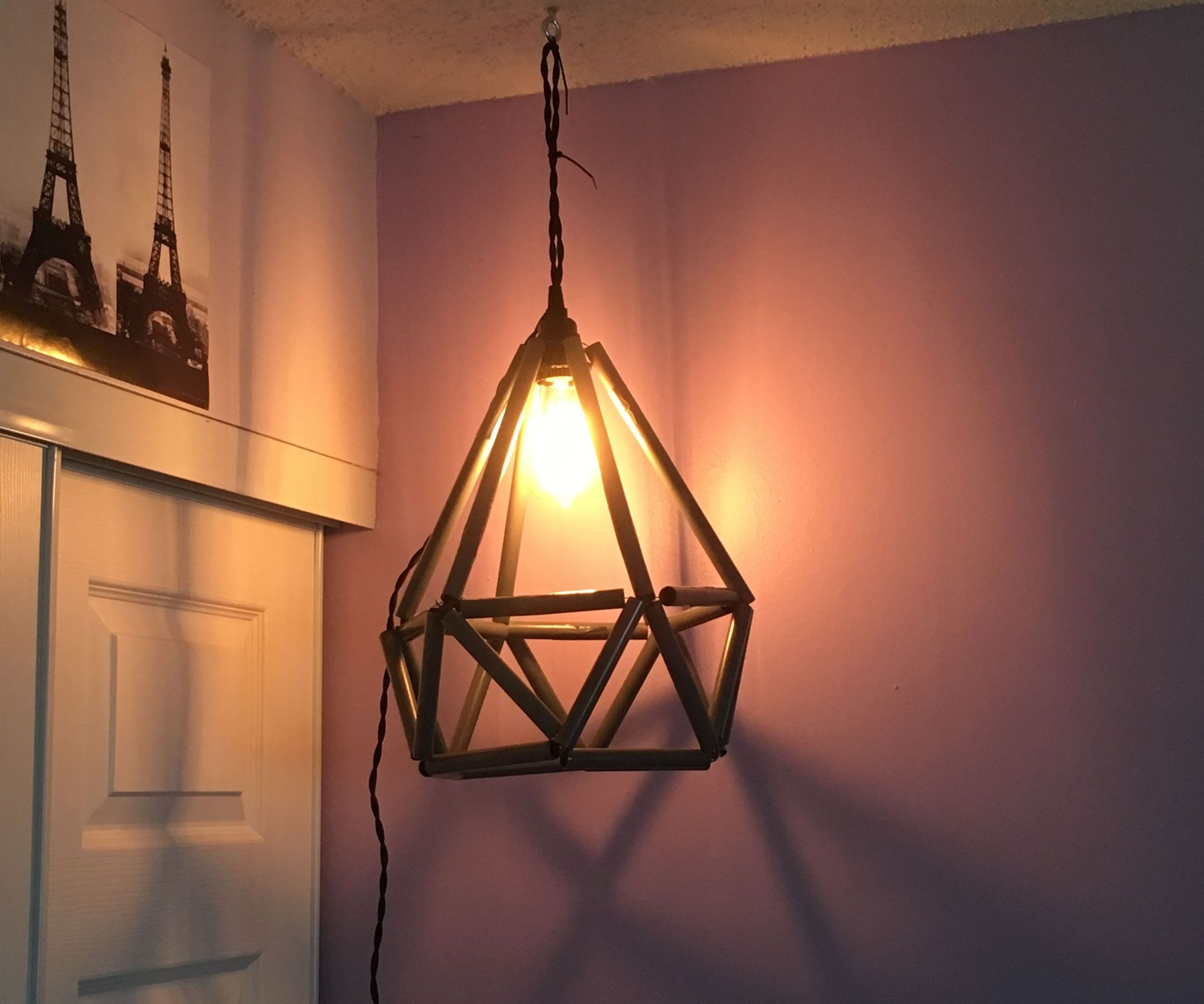 Geometric Pendant Lamp II : 4 Steps (with Pictures) - Instructables