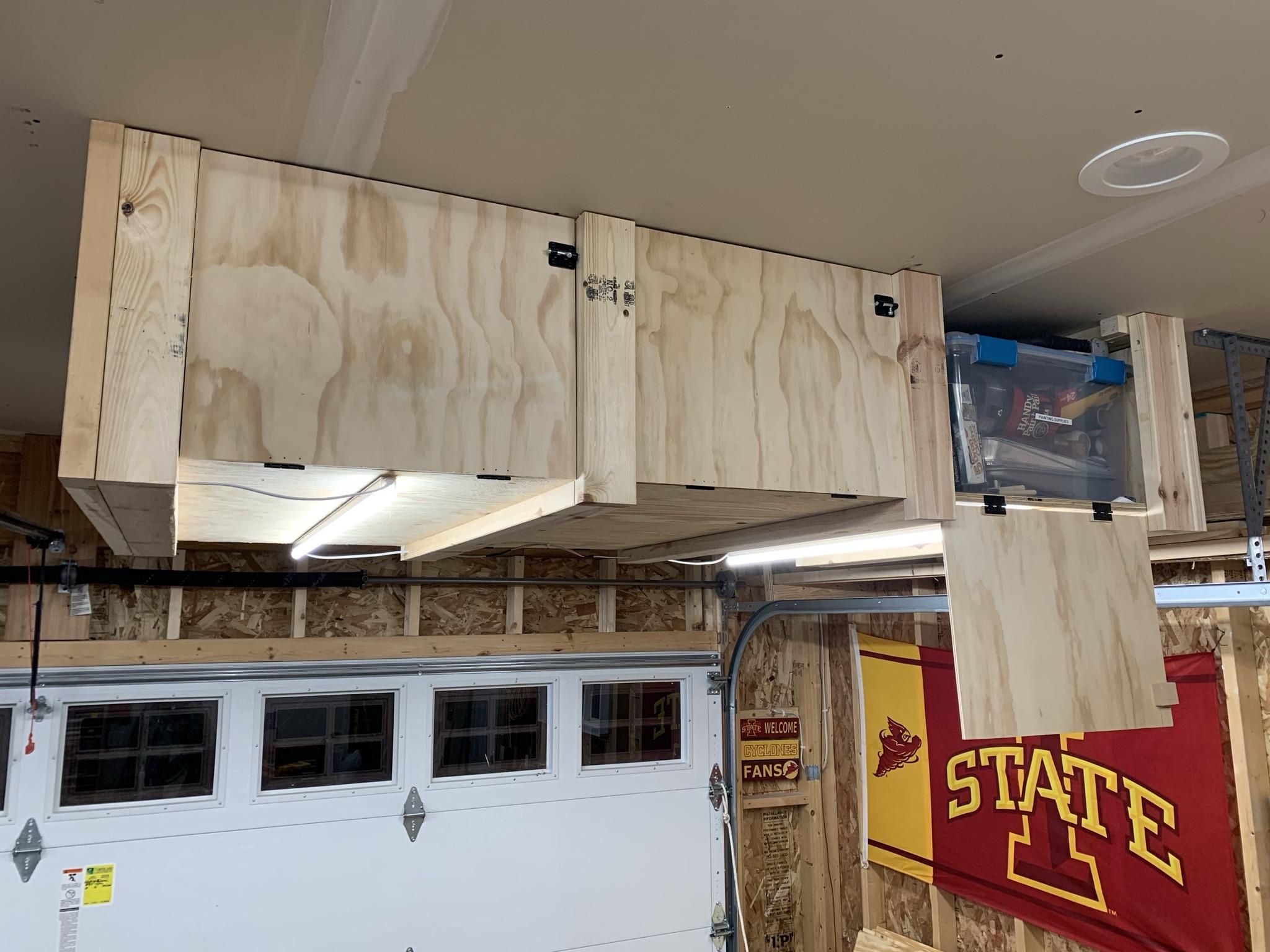 Enclosed Overhead Garage Storage : 12 Steps - Instructables