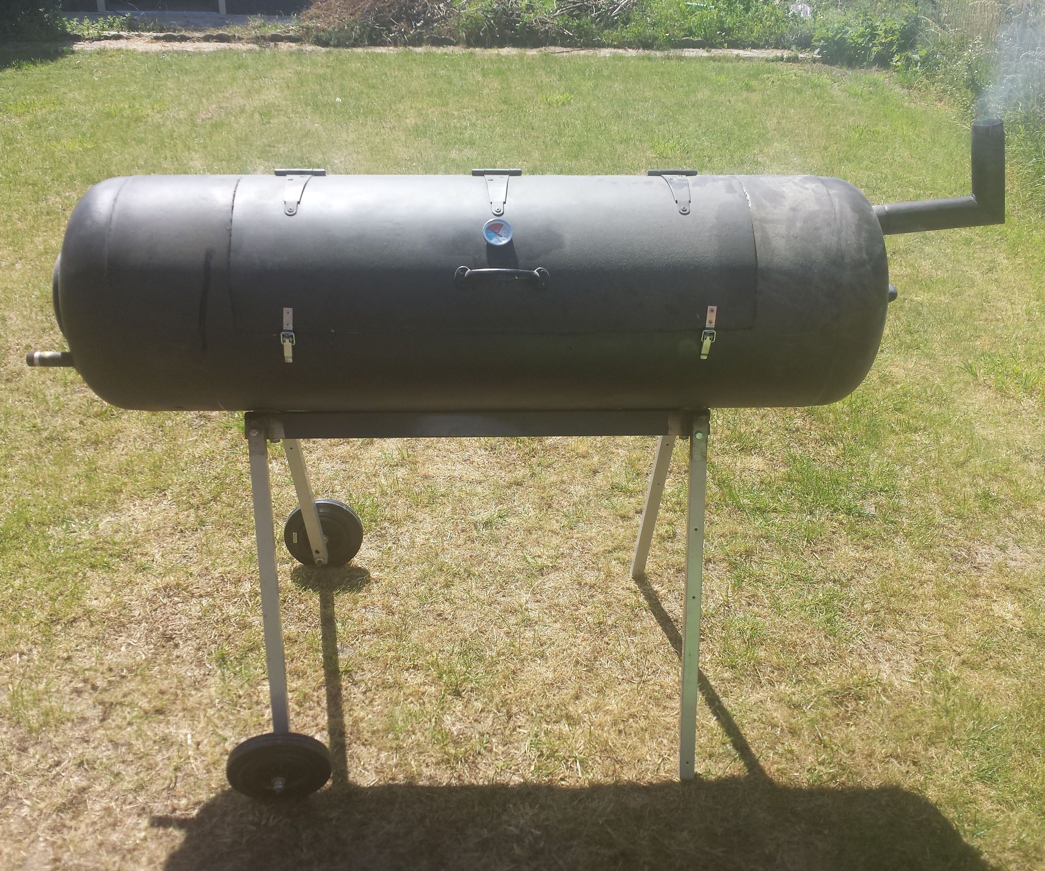 DIY Almost Free Monster BBQ From Electric Water Heater : 7 Steps ...