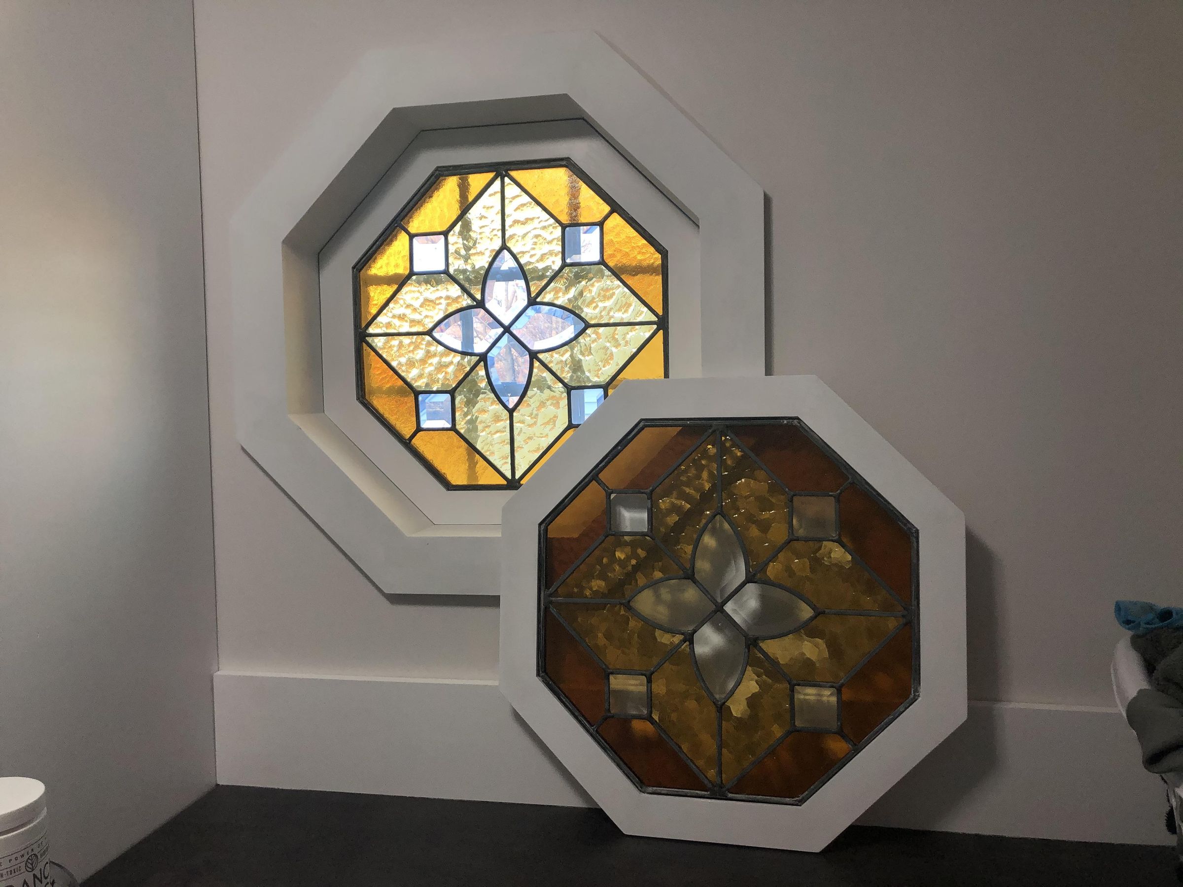 Cut Glass Window Inserts