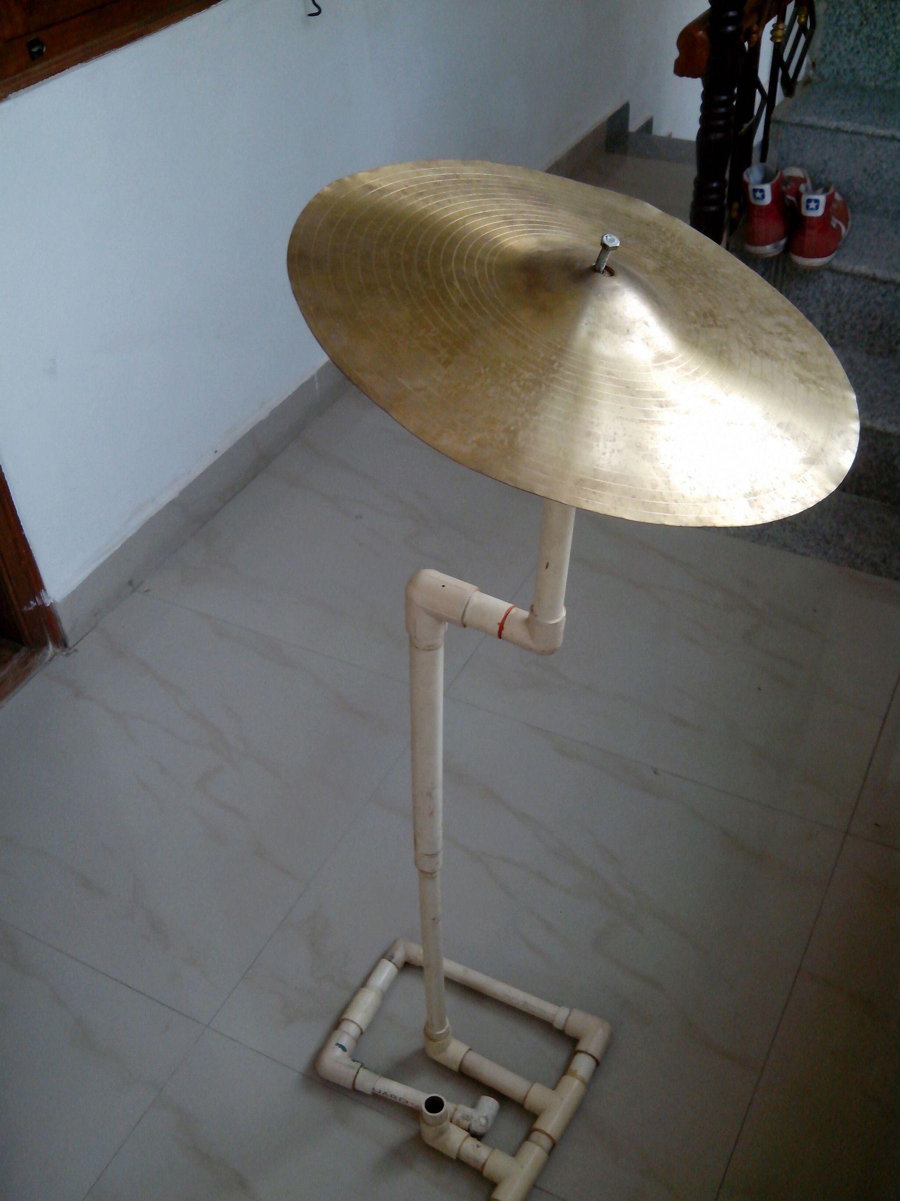 Make Your Own Cymbal Stand : 4 Steps - Instructables