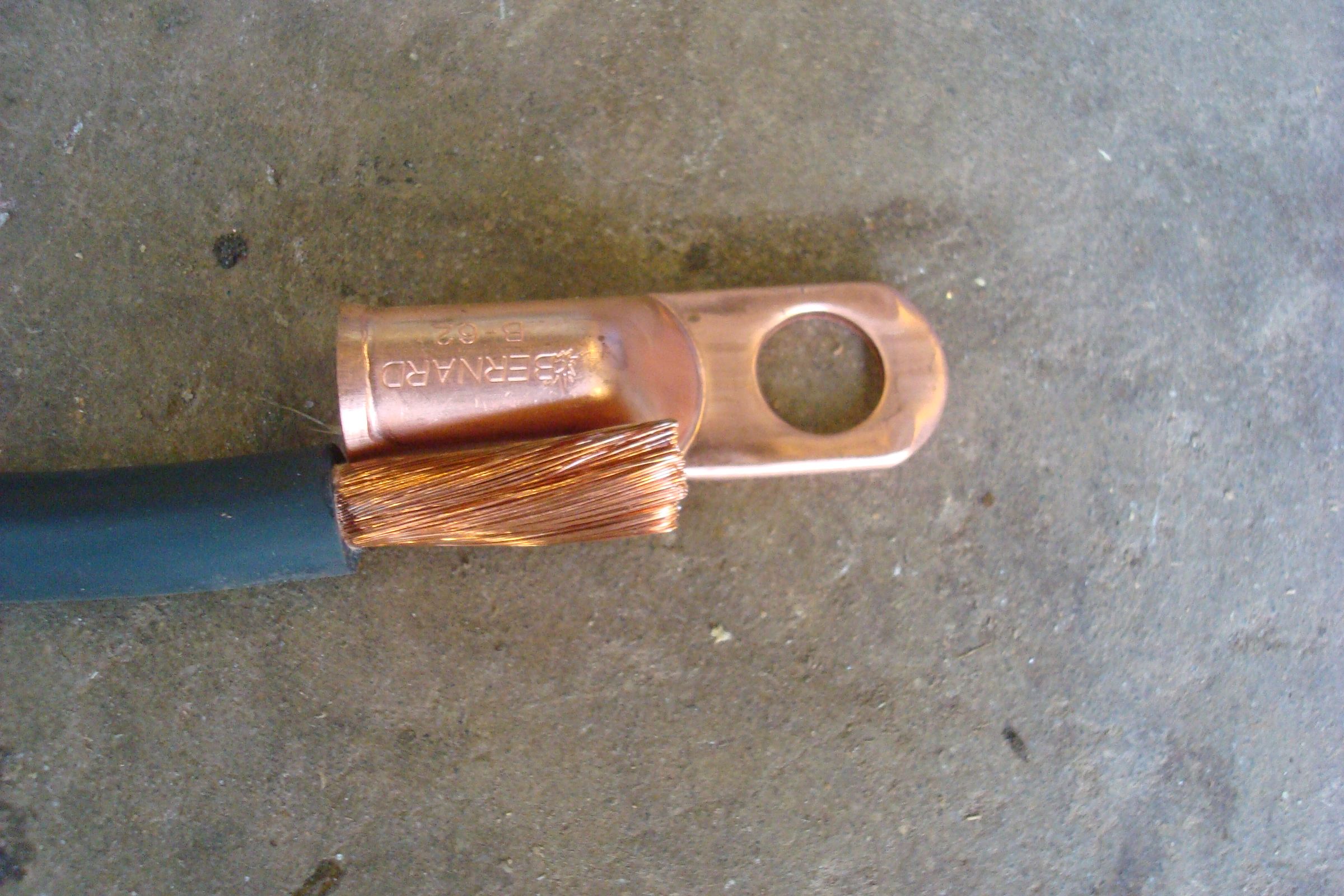 Properly Crimping a Copper Welding Lug. : 5 Steps (with Pictures ...