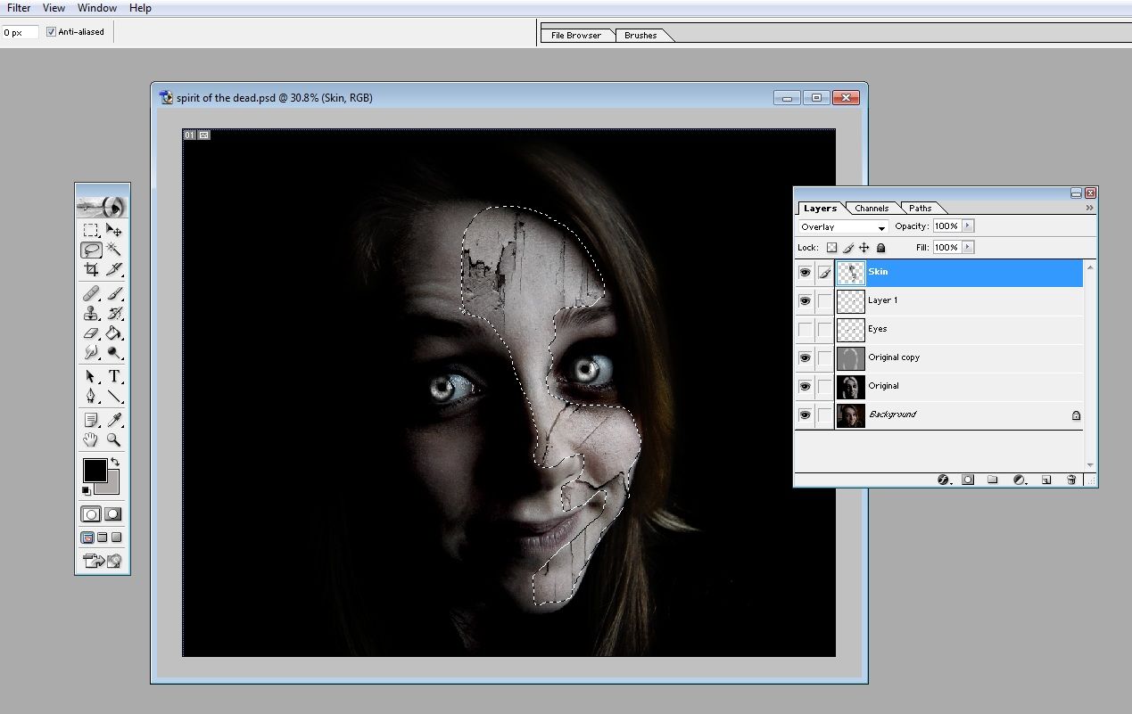 Spirit of the Dead (Photoshop 7.0 or Above) : 5 Steps (with Pictures ...